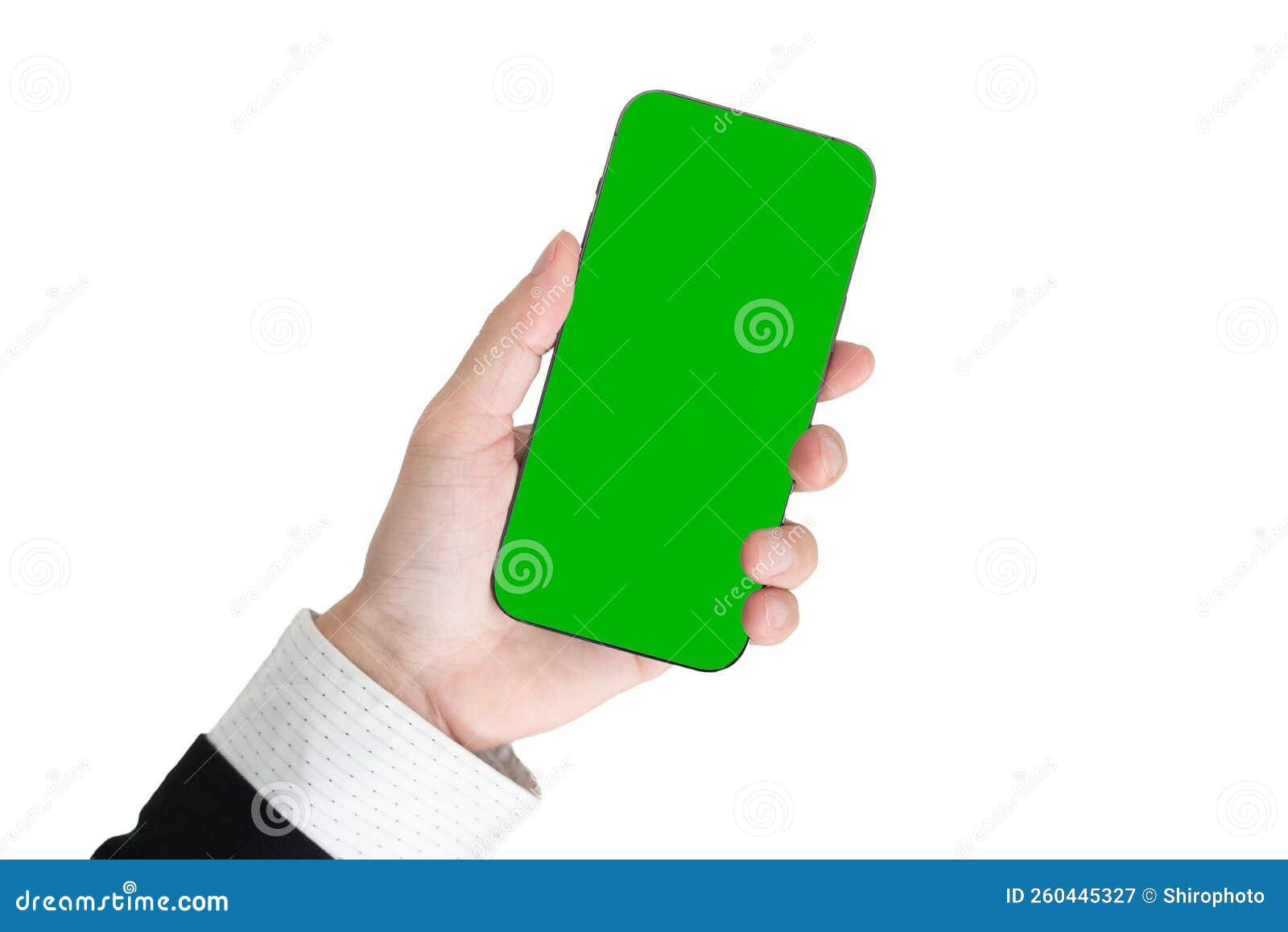 Businees Man with Hand Action Isolate Stock Image - Image of click ...