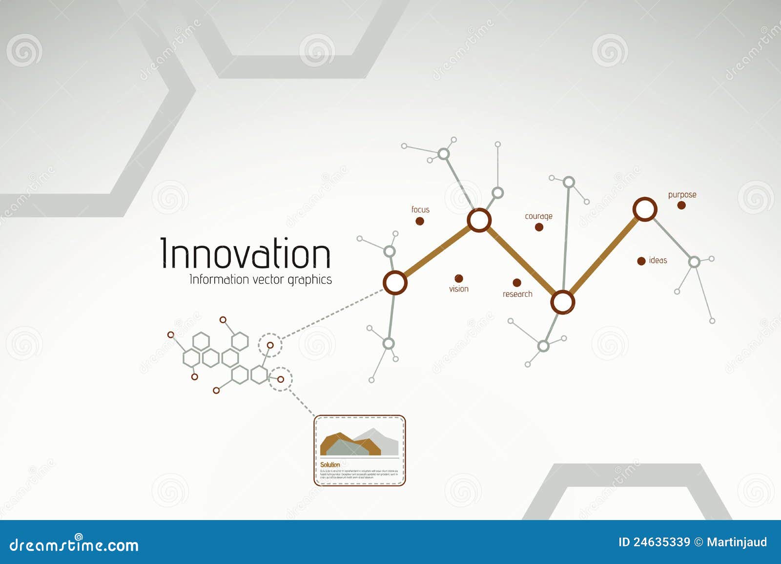 Busines Innovation and Research Graphics Stock Vector - Illustration of ...
