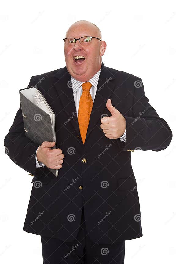 Business stock image. Image of suit, binder, papers, baldness - 29045563