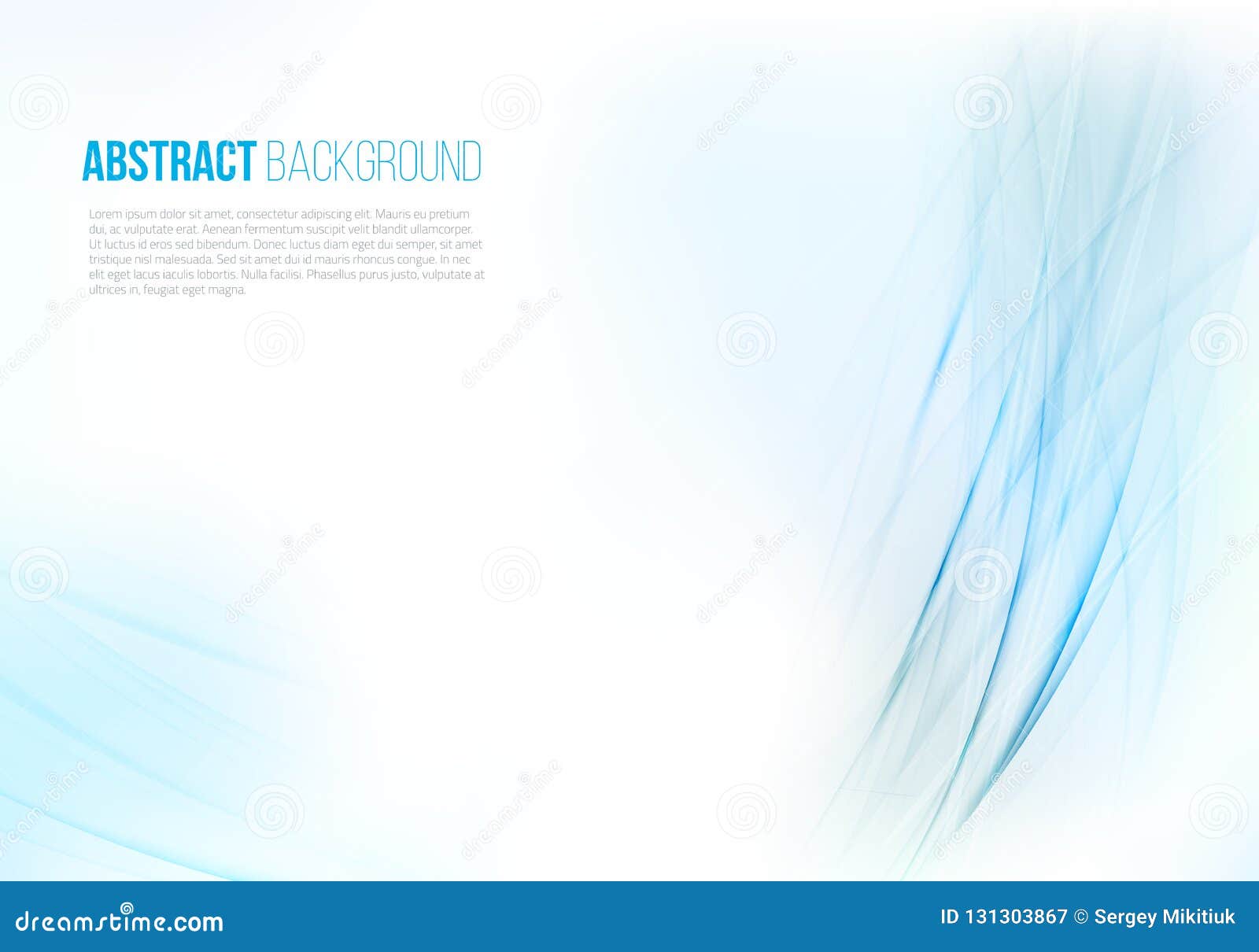 Business Abstract Blue Background Stock Vector - Illustration of ...