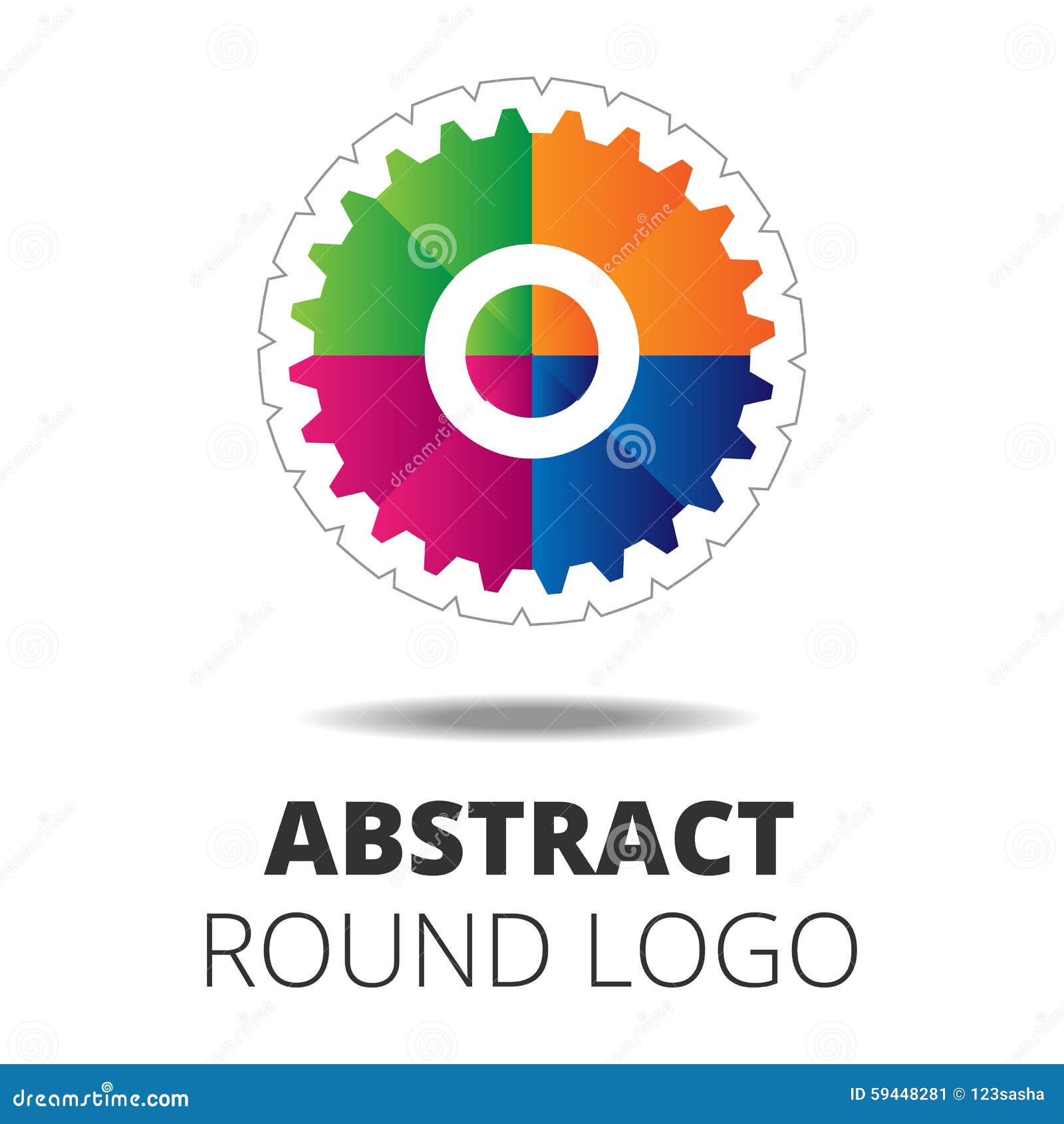 Business Abstract Circle Logo Stock Vector - Illustration of figure ...