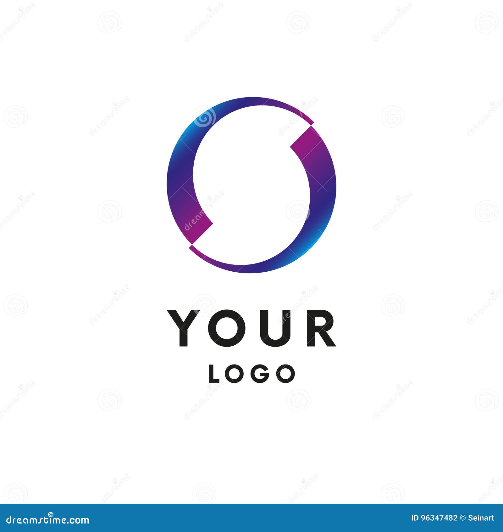 Business Abstract Circle Logo. Logotype. Vector. Stock Illustration ...