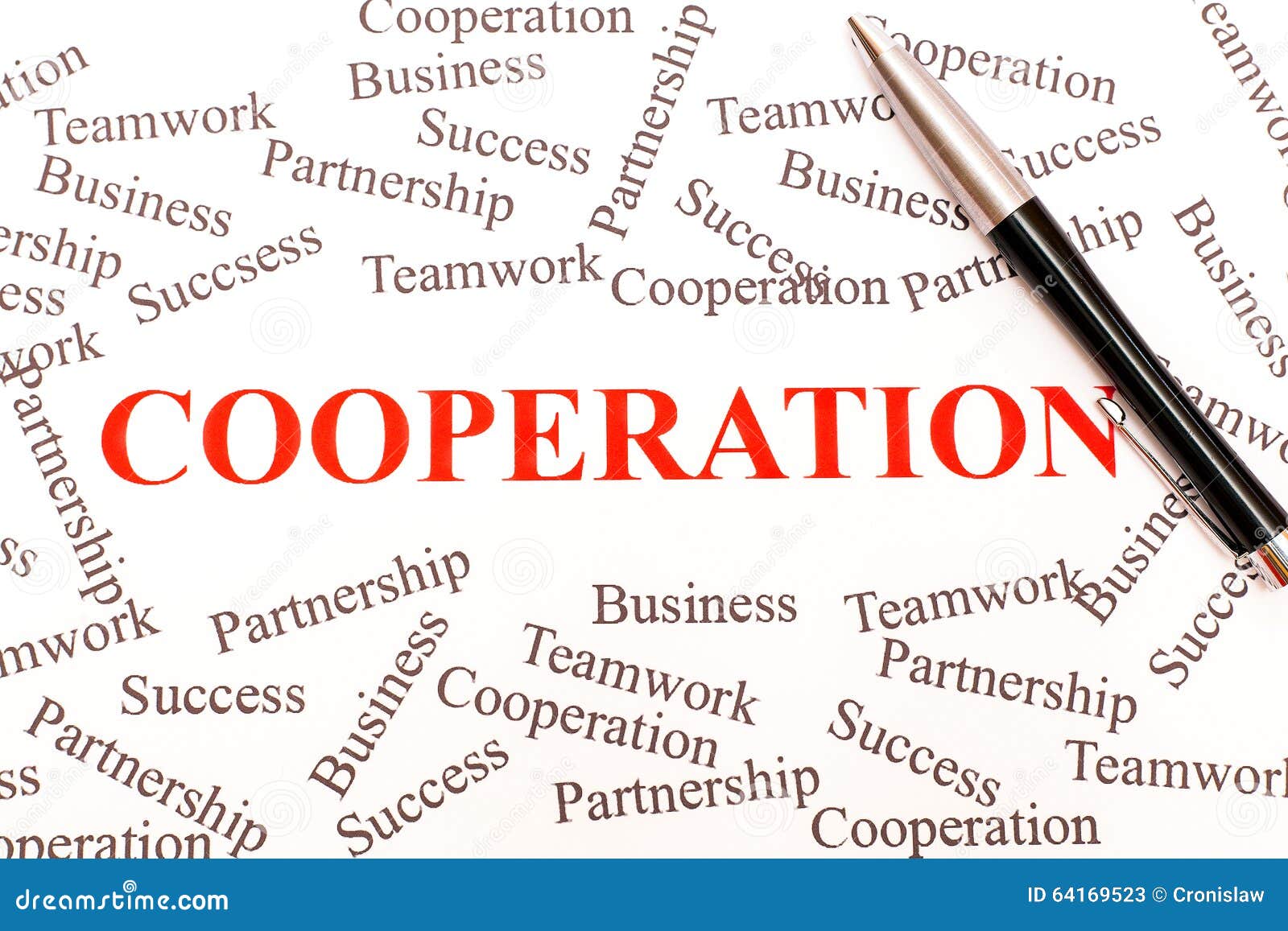 Business Abstract - Cooperation. Stock Image - Image of development ...