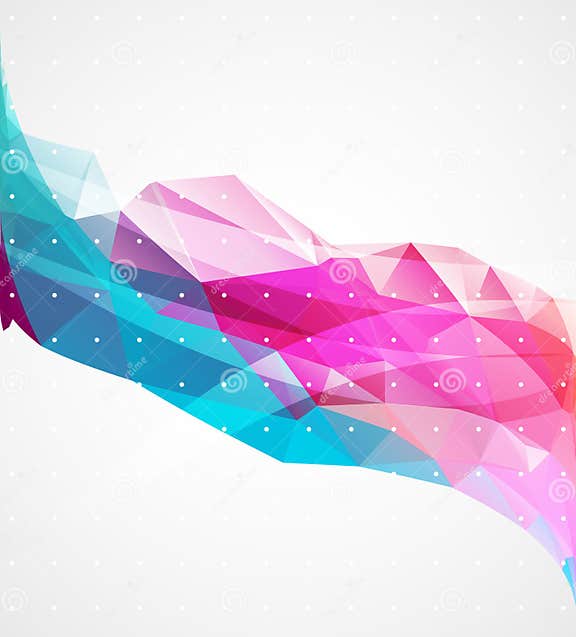 Business Abstract Triangle Background. Stock Vector - Illustration of ...