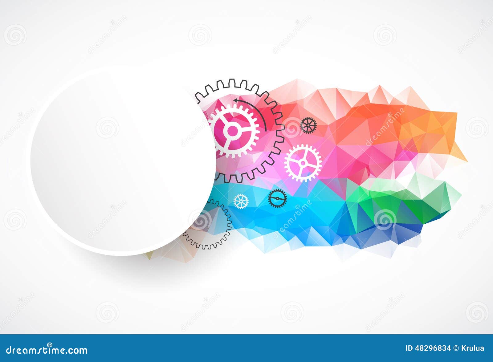 Business Abstract Triangle Corporate Background. Stock Vector ...