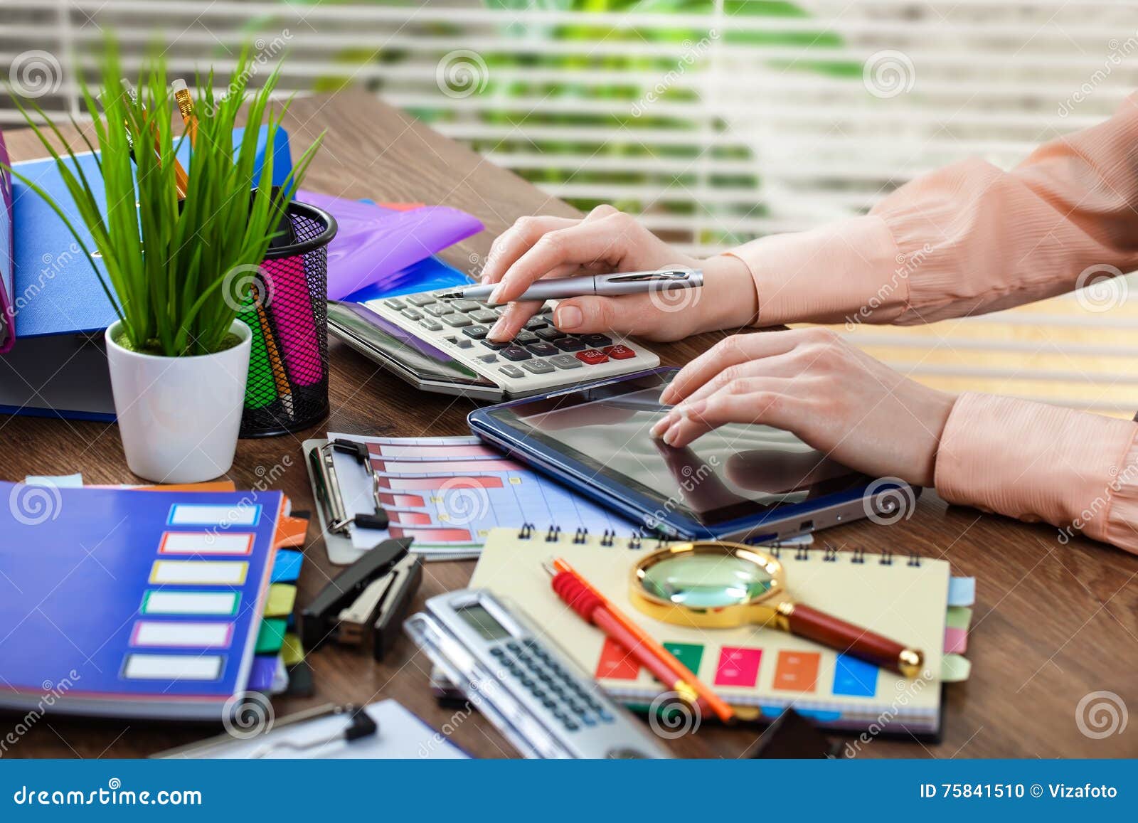 Business accounting stock photo. Image of clip, drink - 75841510
