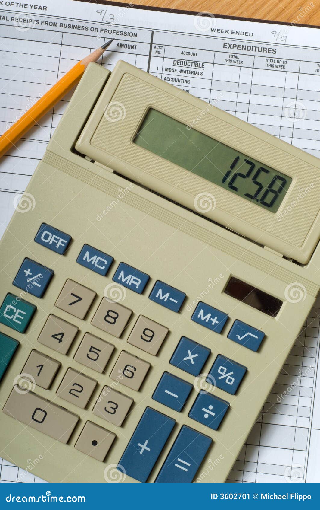 Business Accounting Items stock image. Image of industry - 3602701