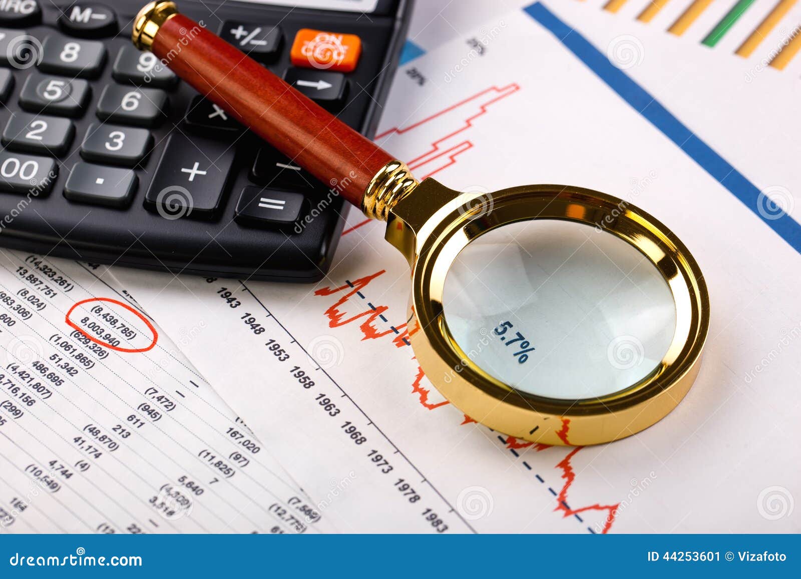 Business accounting stock image. Image of exchange, calculator - 44253601