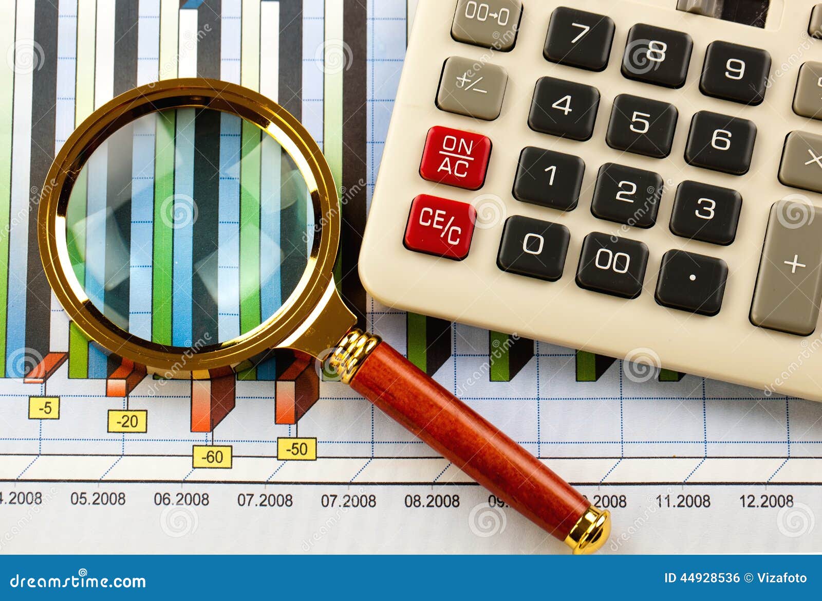 Business accounting stock photo. Image of calculator - 44928536