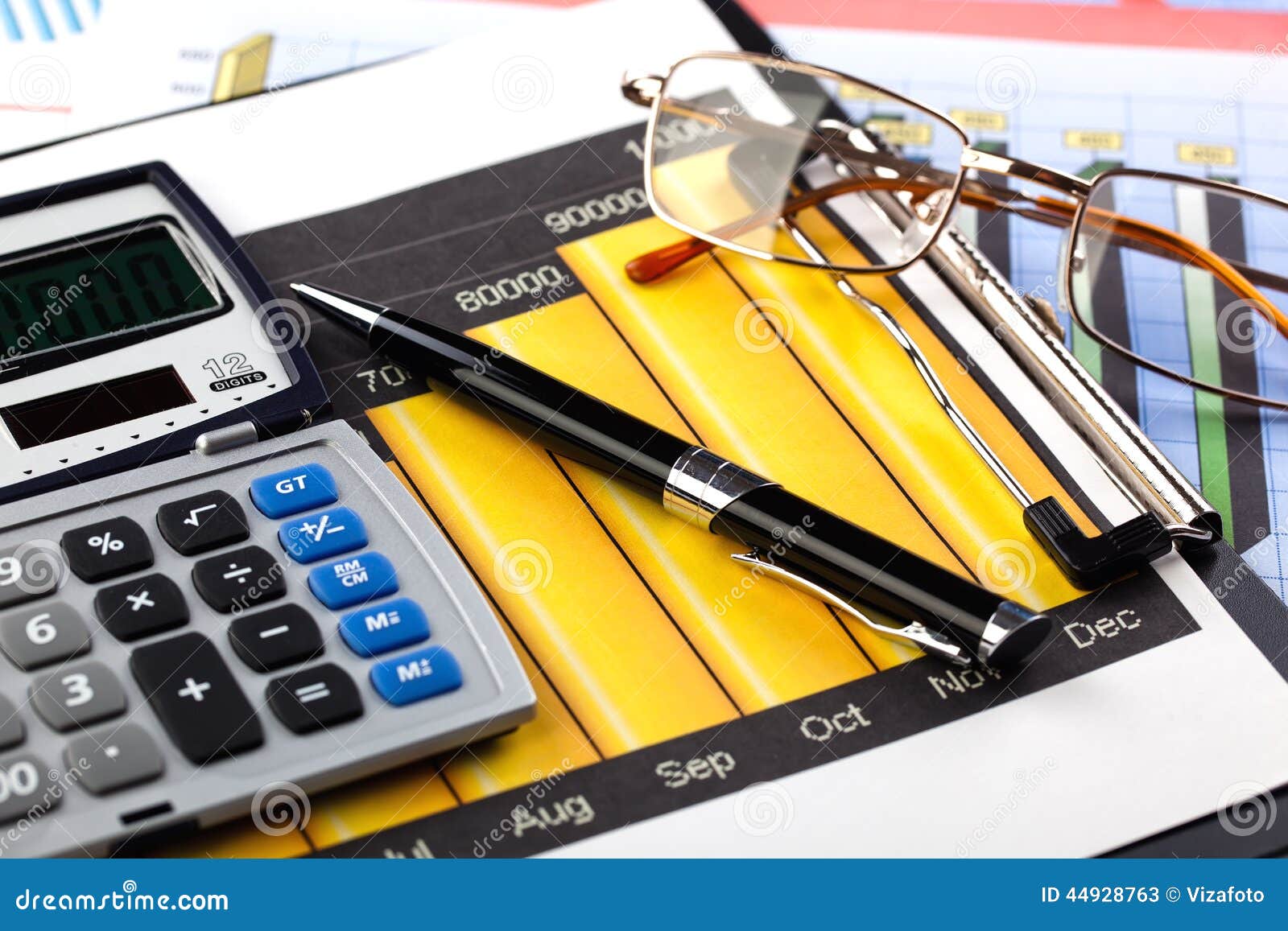 Business accounting stock image. Image of balance, data - 44928763