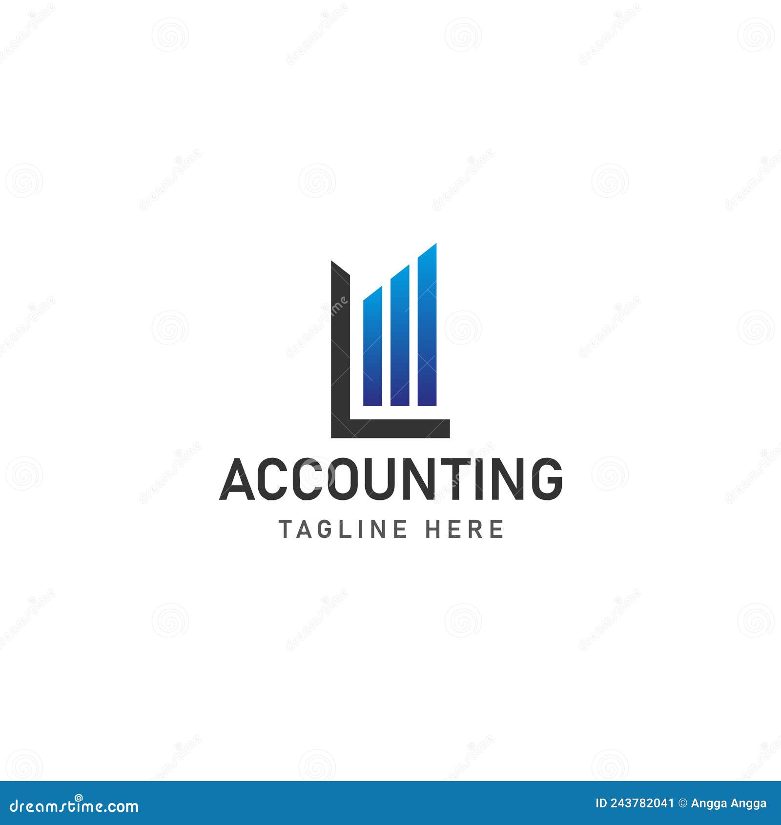 Business Accounting Logo Icon Design Stock Vector - Illustration of ...