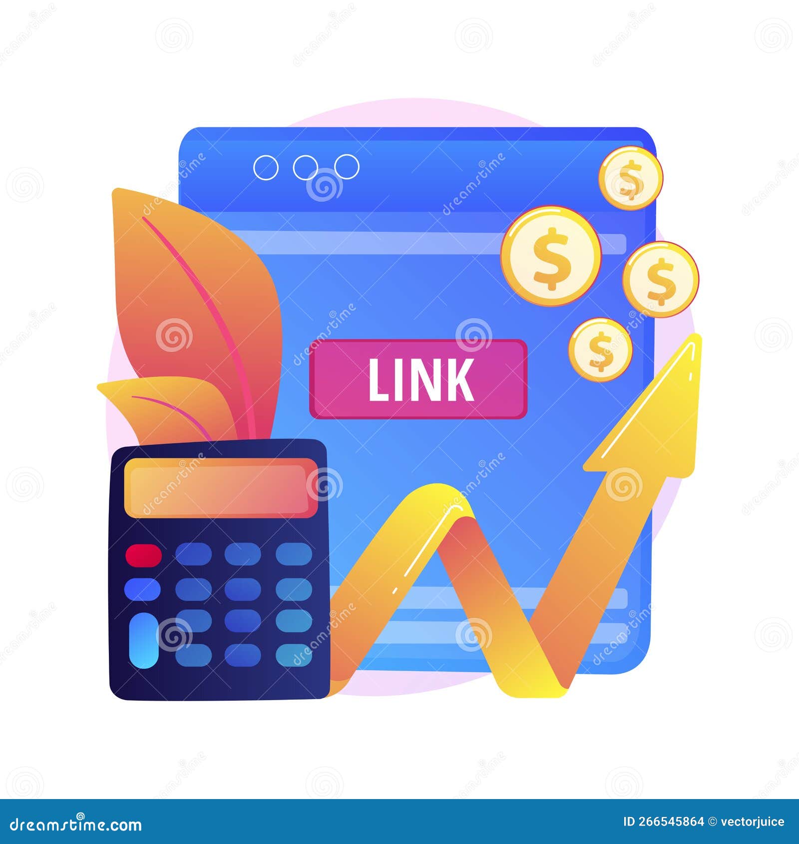 Business Accounting Vector Concept Metaphor Stock Vector - Illustration ...
