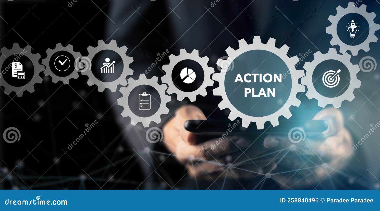 Business Action Plan Concept. Business Annual Plan and Development for ...