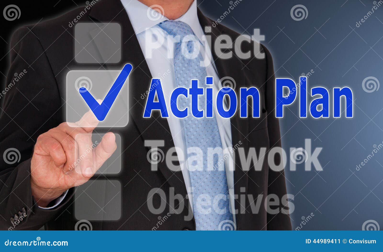 Business action plan stock image. Image of smart, highlighted - 44989411