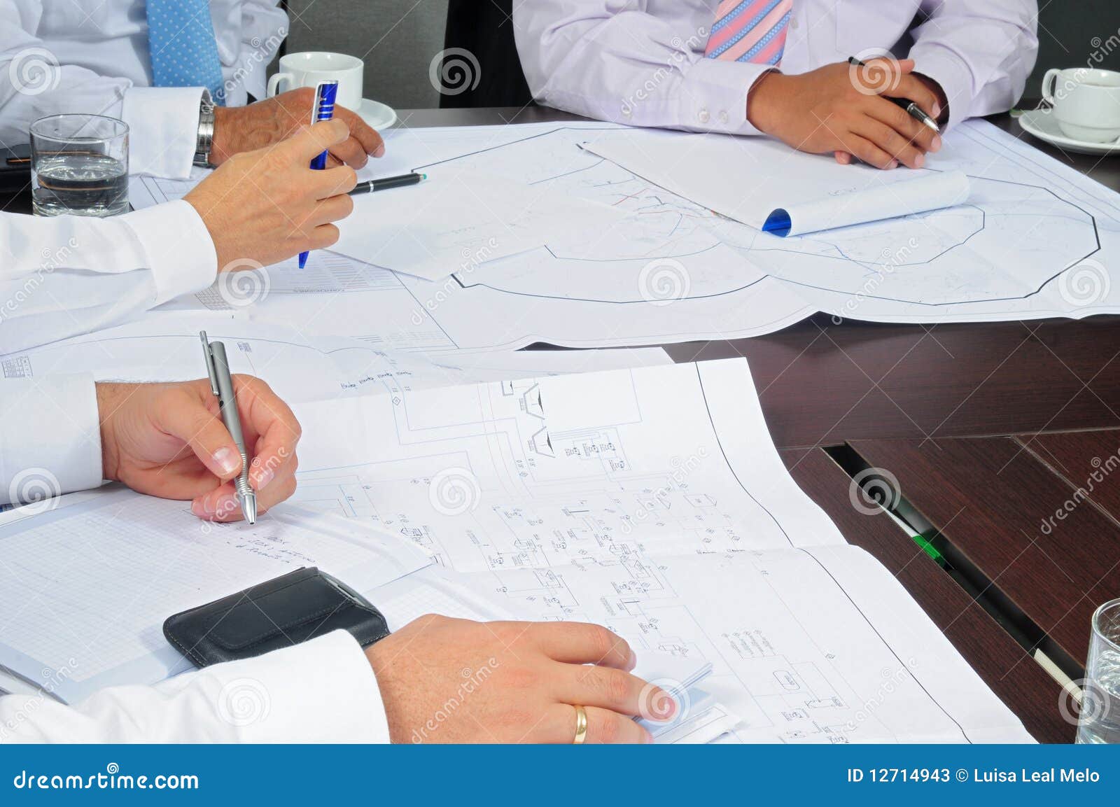 Business activity. stock image. Image of finger, objects - 12714943