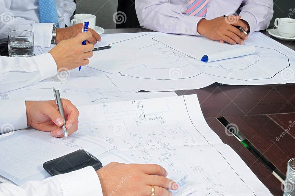 Business activity. stock image. Image of finger, objects - 12714943