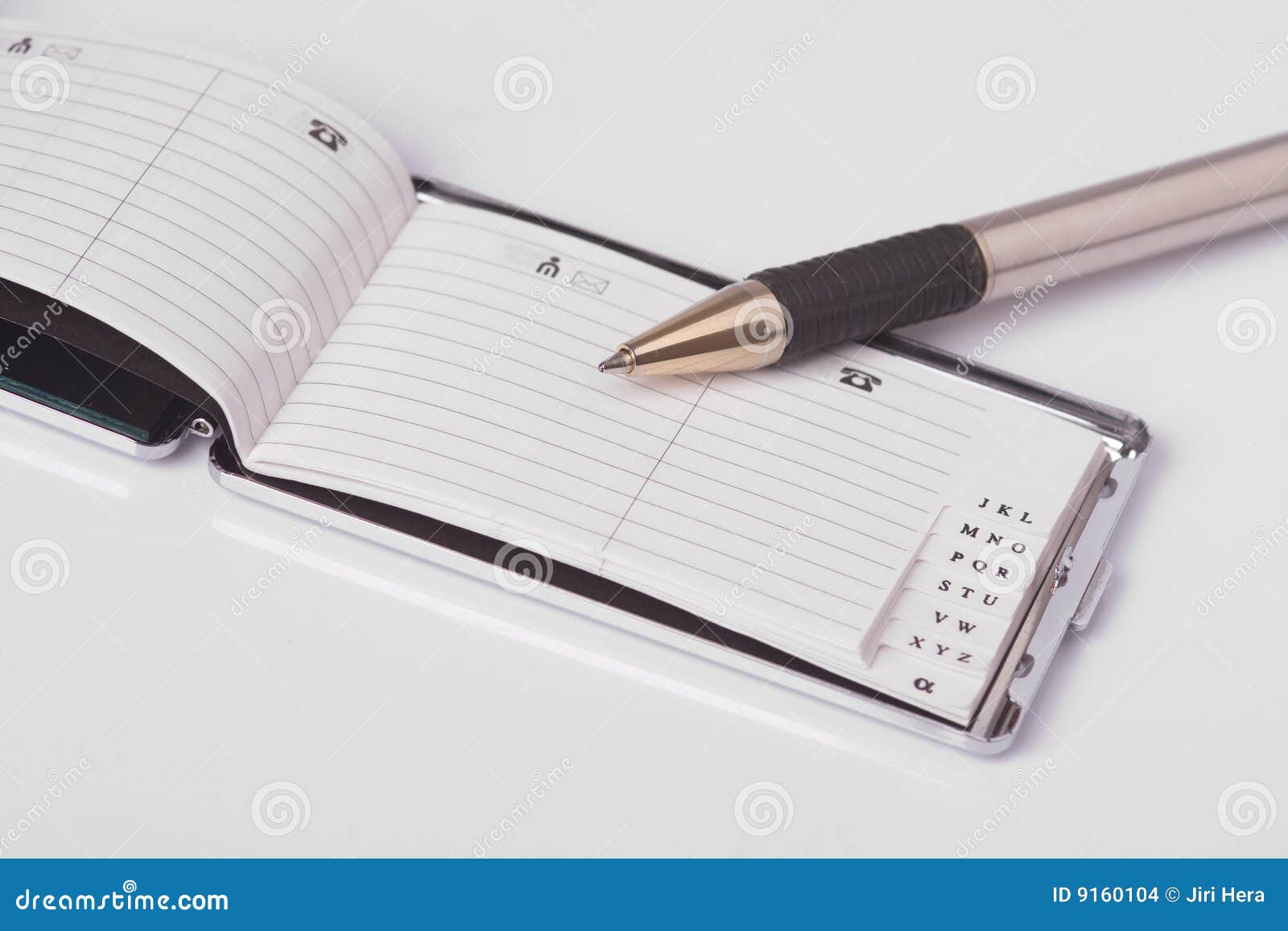 Business address book stock photo. Image of organization - 9160104
