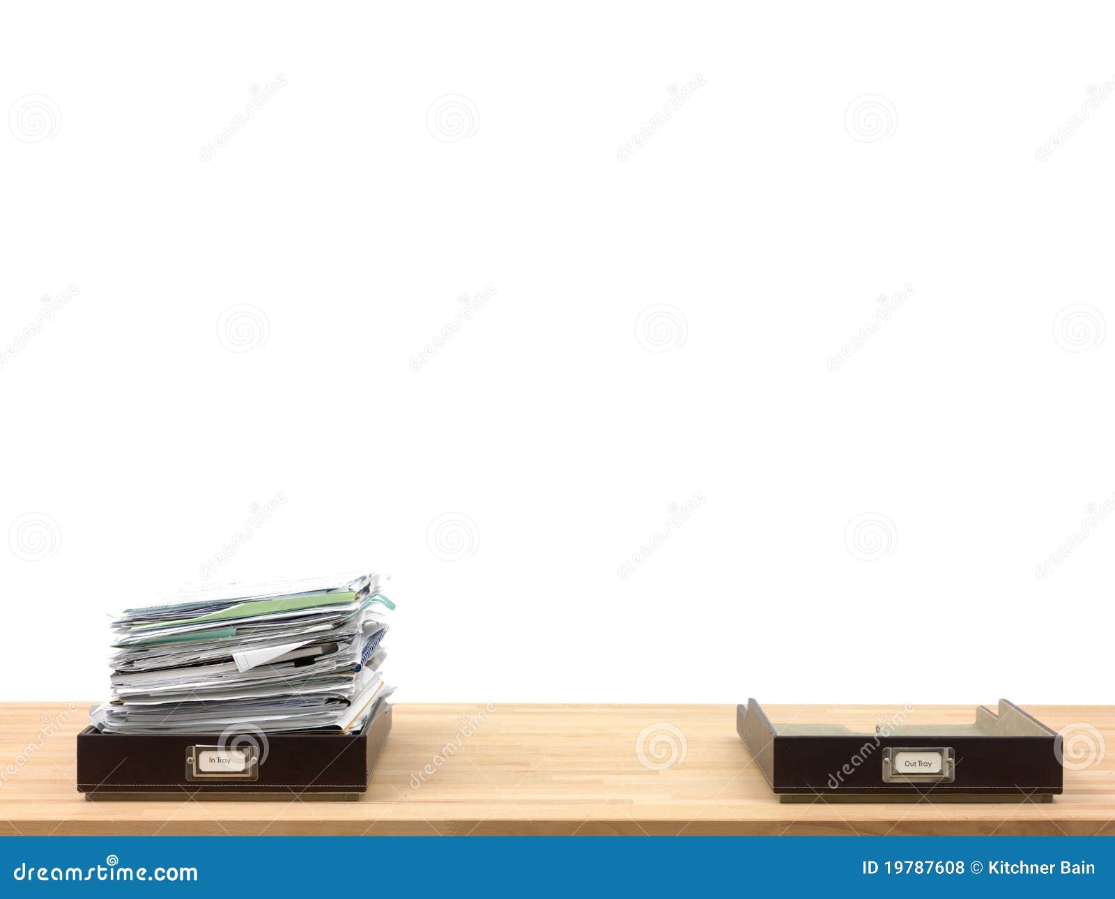 Business Admin stock photo. Image of intray, overloaded - 19787608