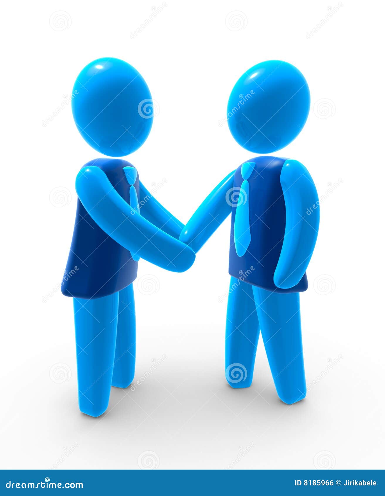 Business agreement stock illustration. Illustration of agreement - 8185966