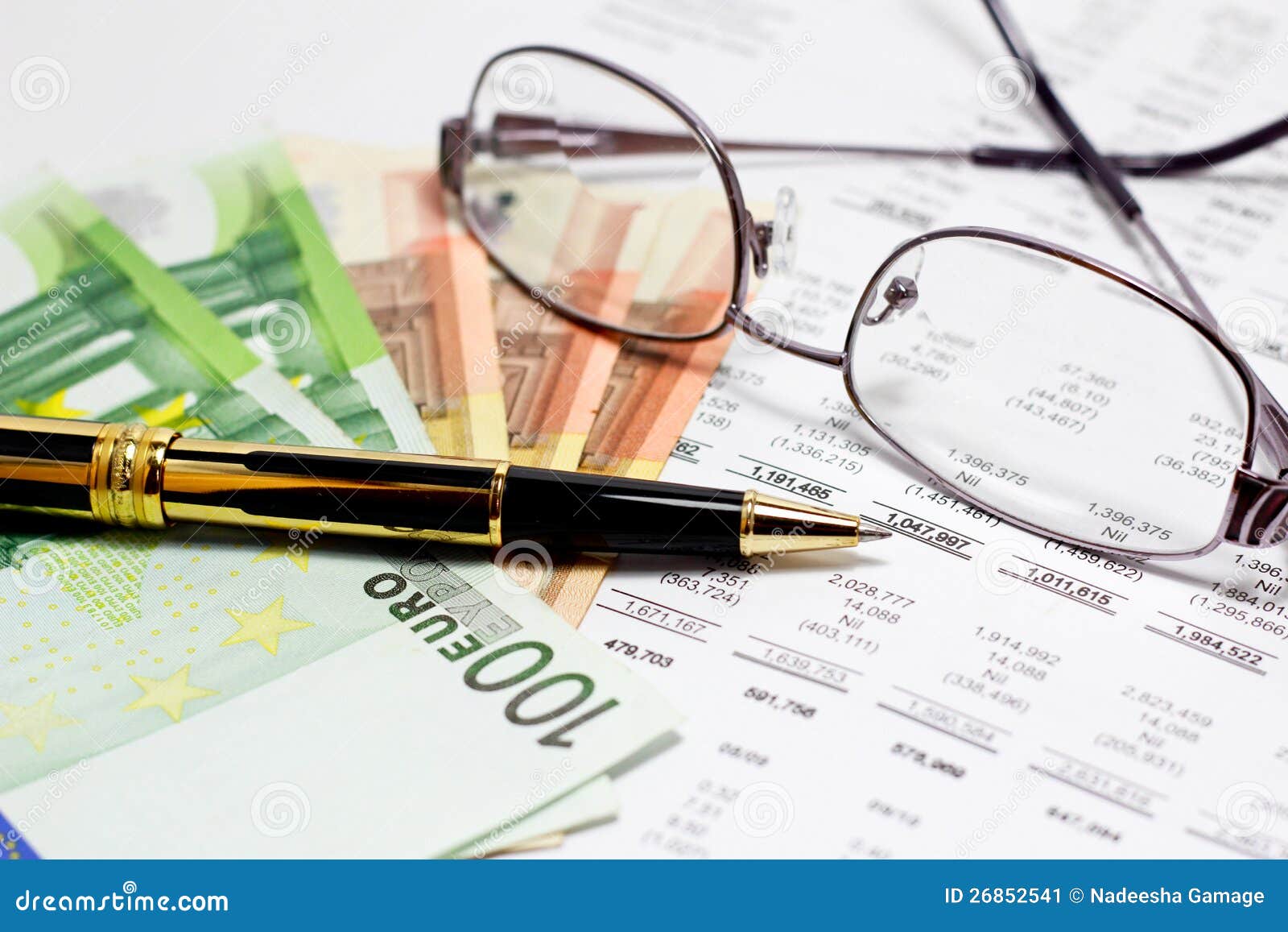 Accounts review stock image. Image of focus, auditing - 26852541