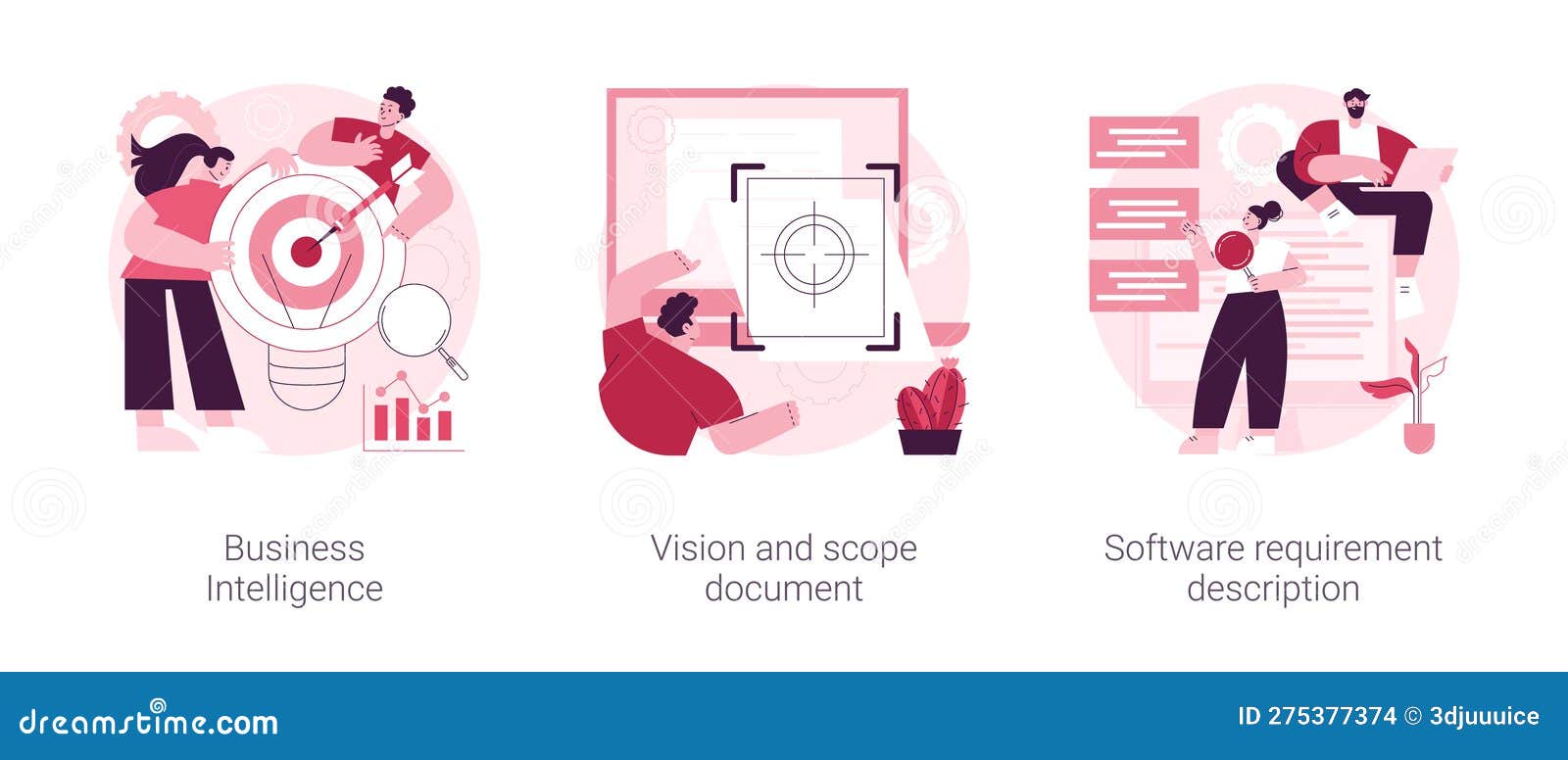 Business Analysis Abstract Concept Vector Illustrations. Stock Vector ...