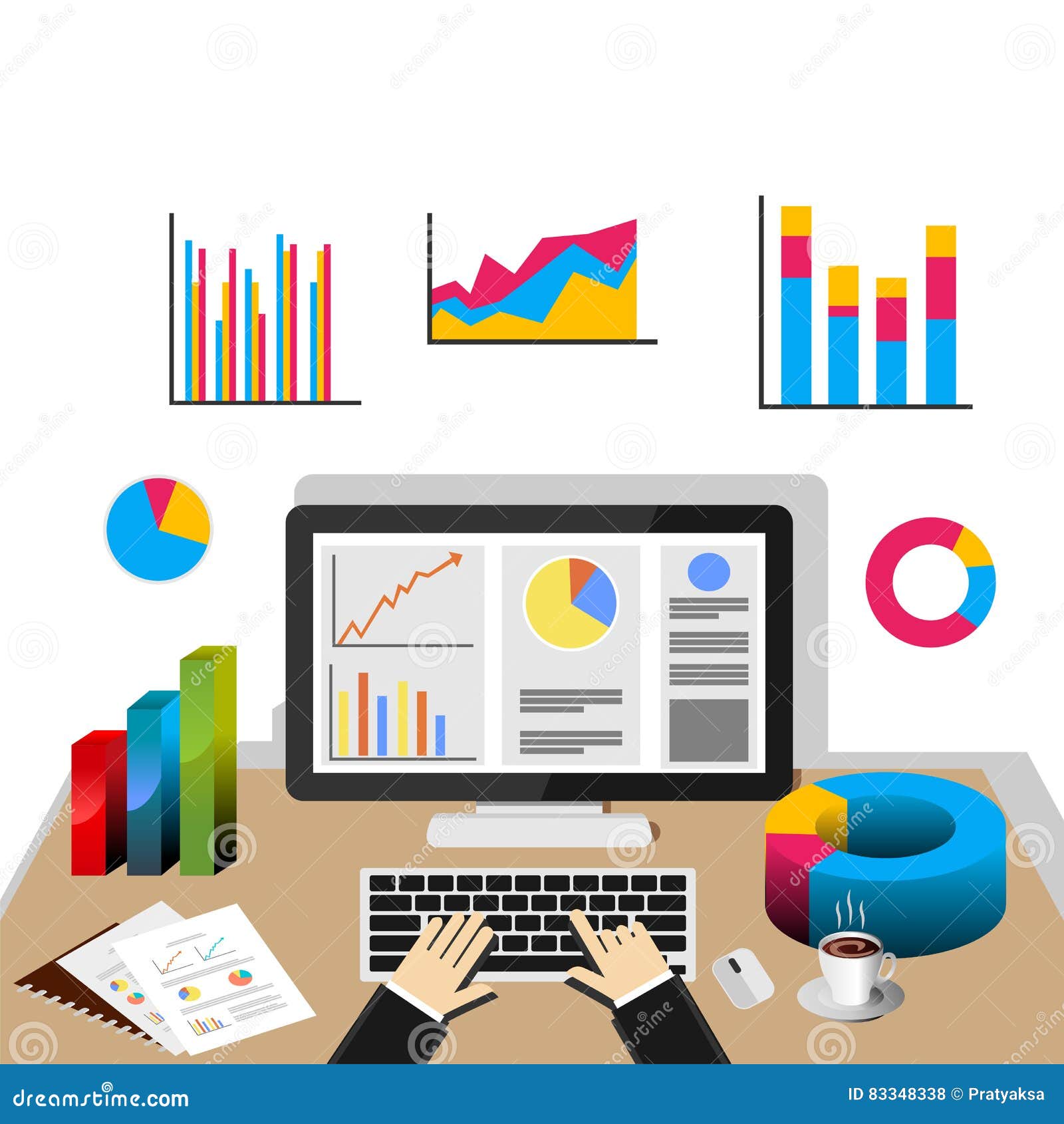 Business Statistics Clipart