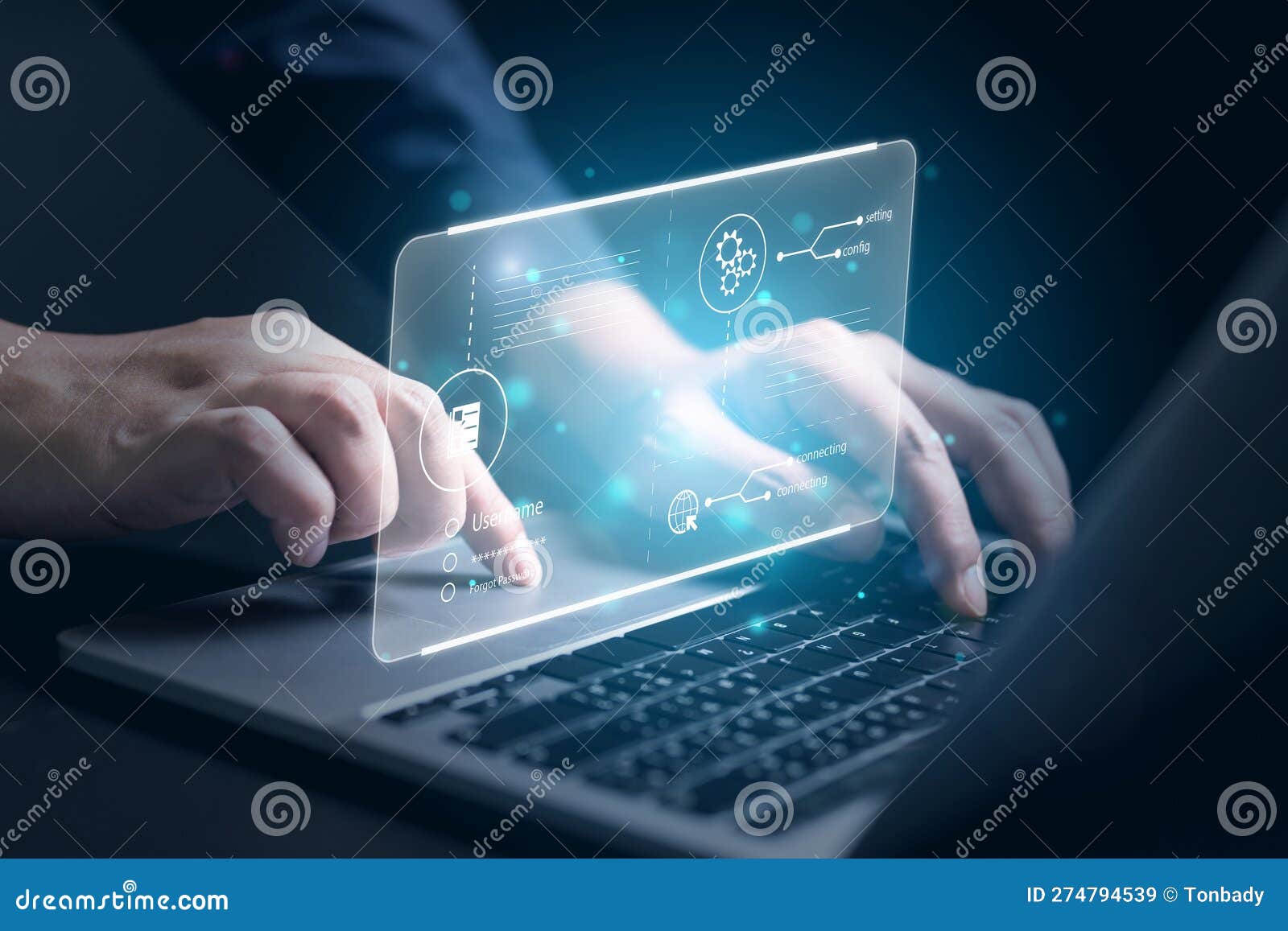Business Analysis Chart KPI Data Icon Technology Stock Image - Image of ...