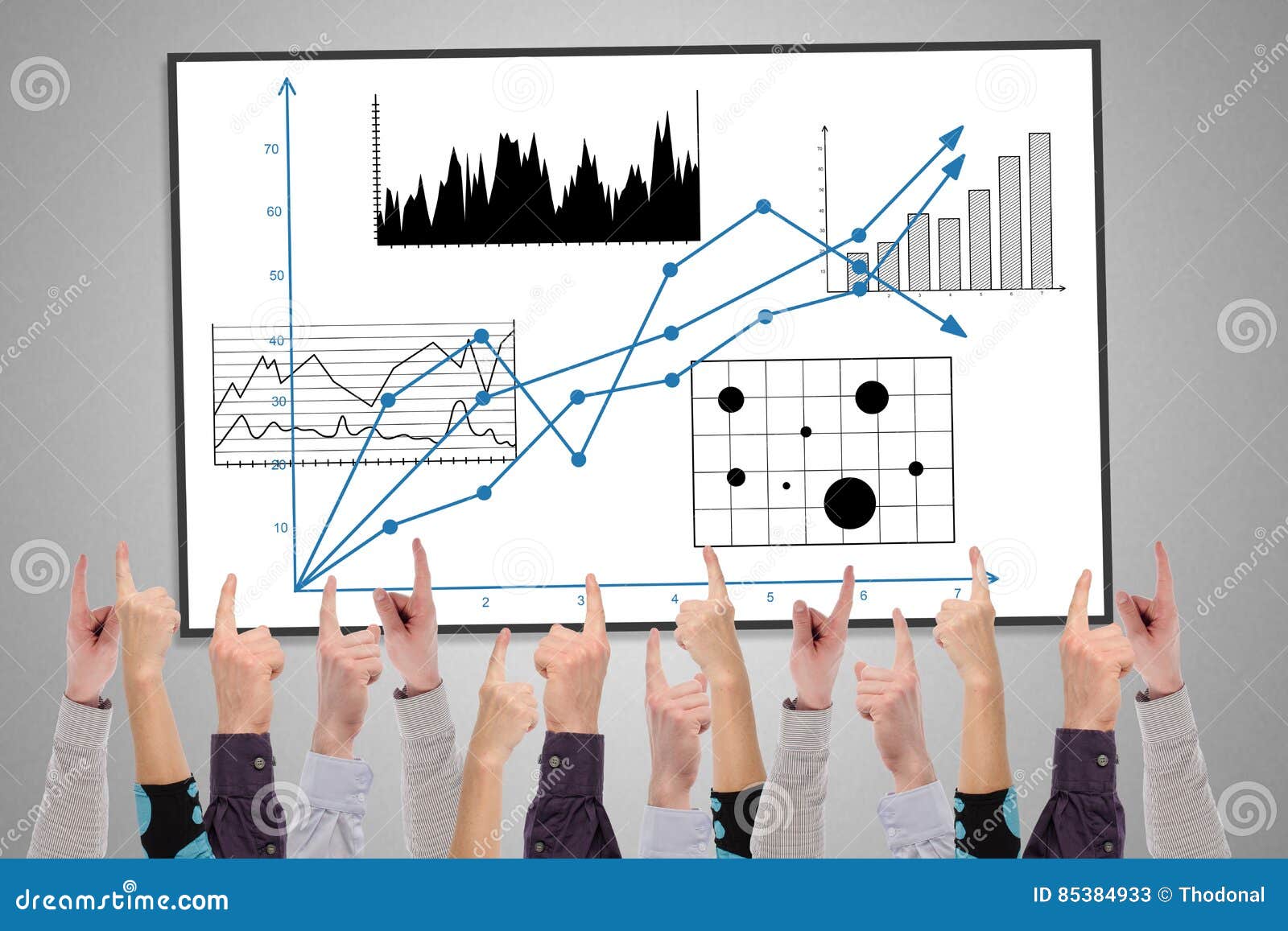 Business Analysis Concept on a Whiteboard Stock Image - Image of market ...