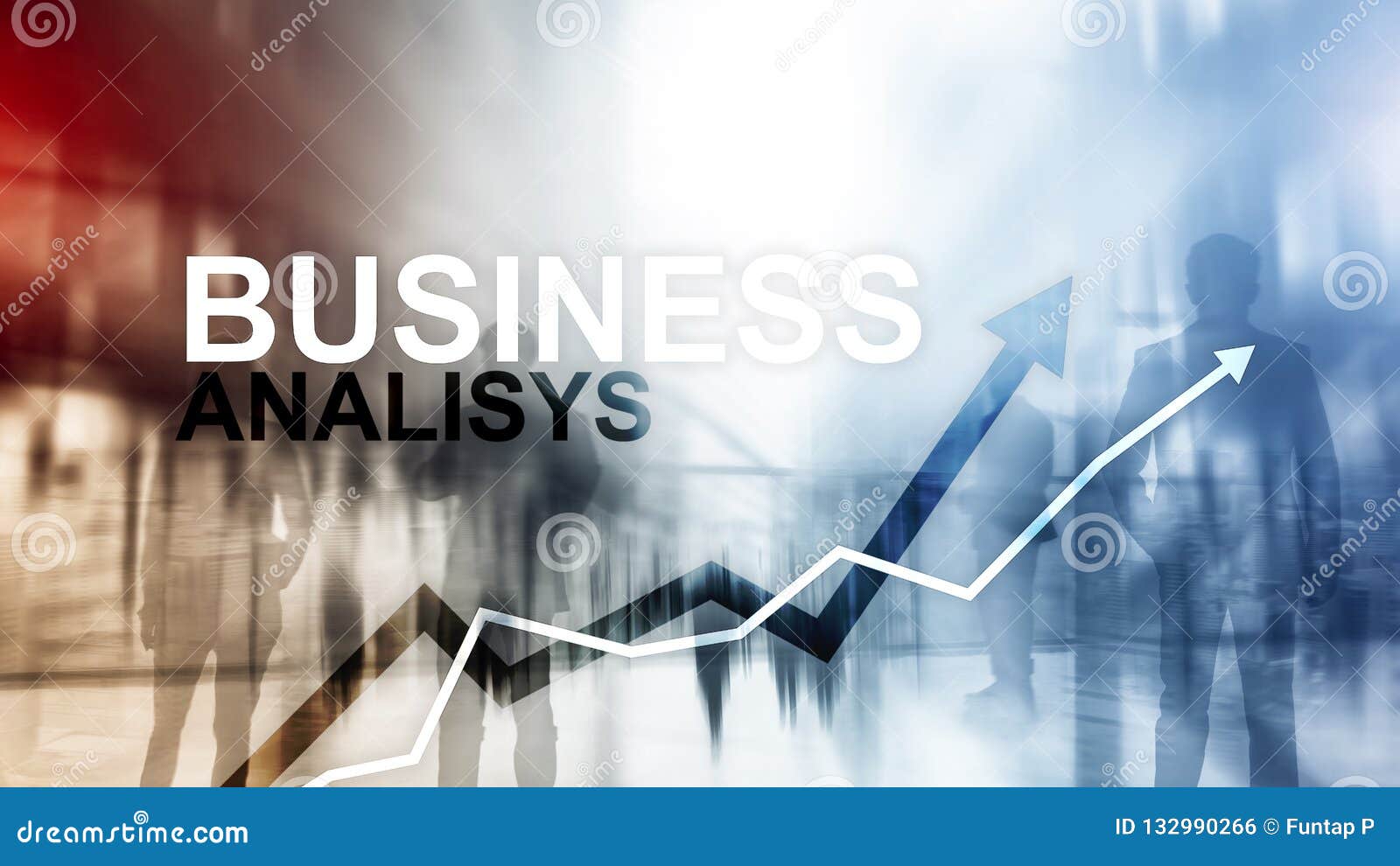 Business Analysis Diagrams and Graphs on Virtual Screen. Financial and ...