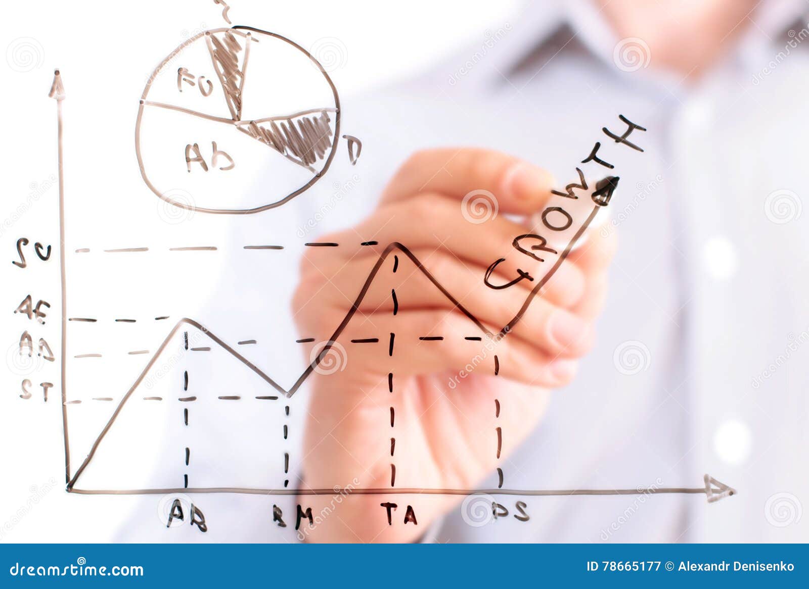 Business Analysis Graph and Chart Stock Image - Image of analyzing ...