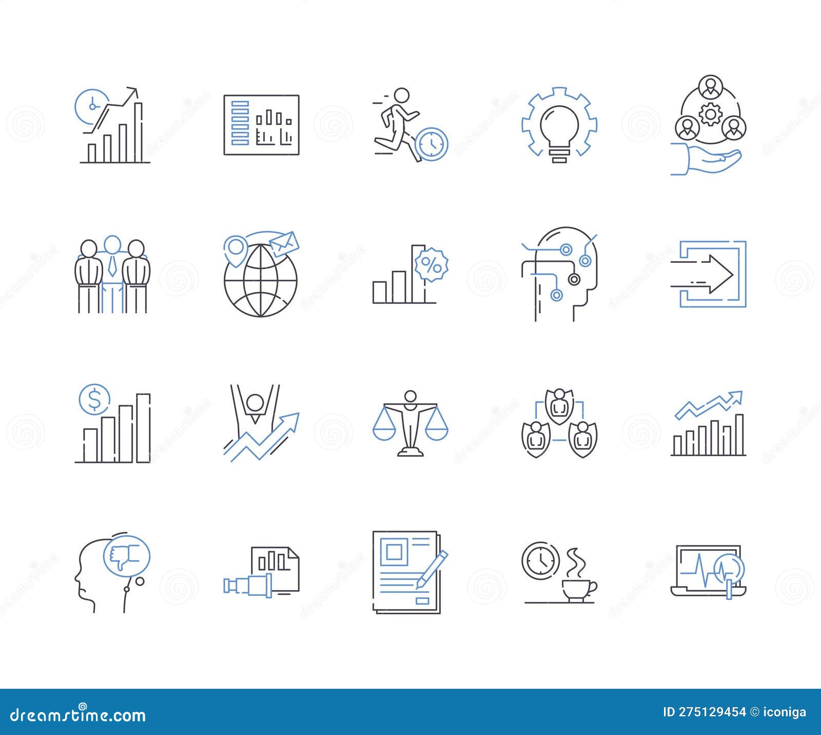 Business Analysis Outline Icons Collection. Business, Analysis ... Business Analysis Outline Icons Collection. Business, Analysis ...