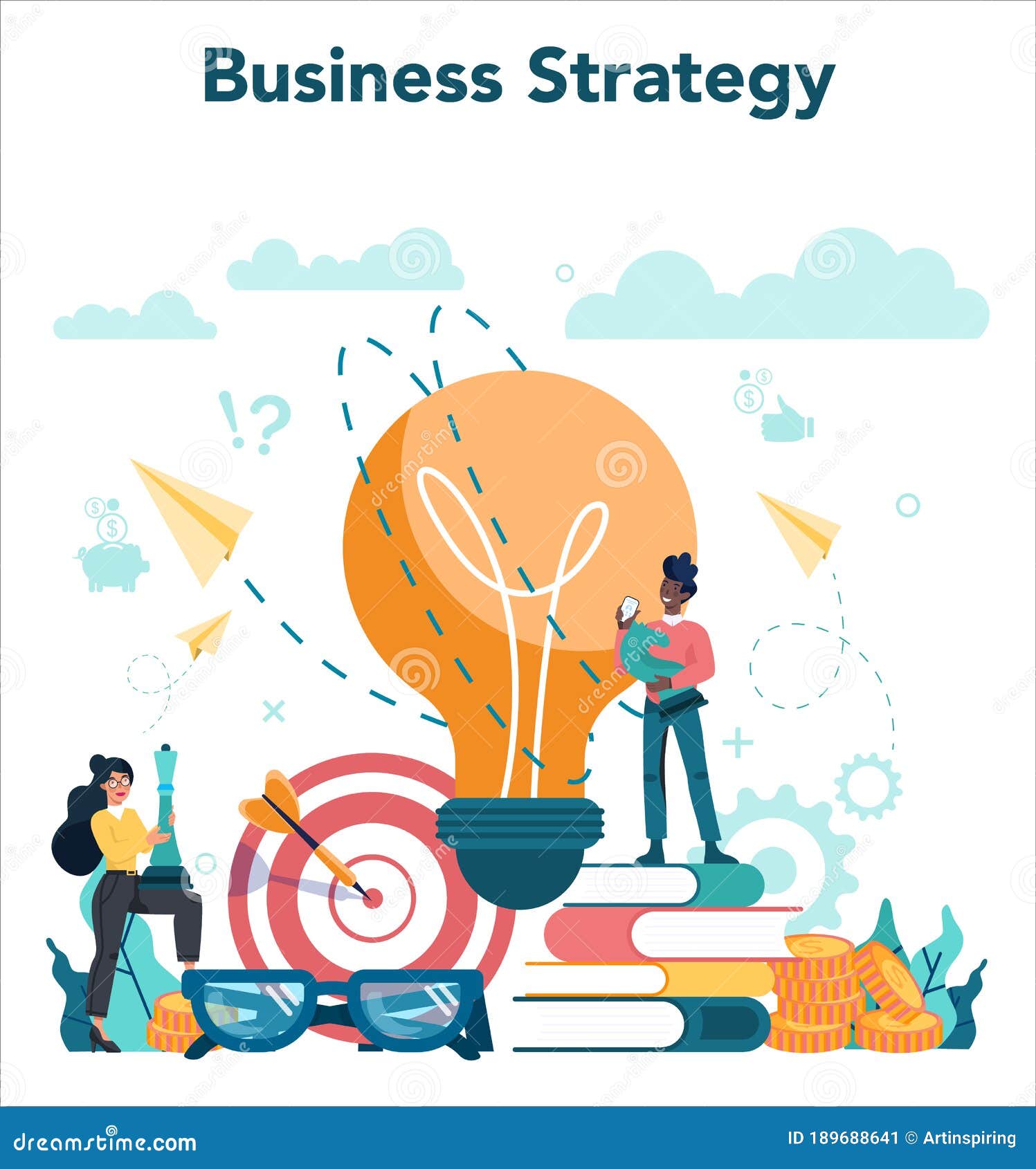 Business Analyst Concept. Business Strategy and Project Management ...