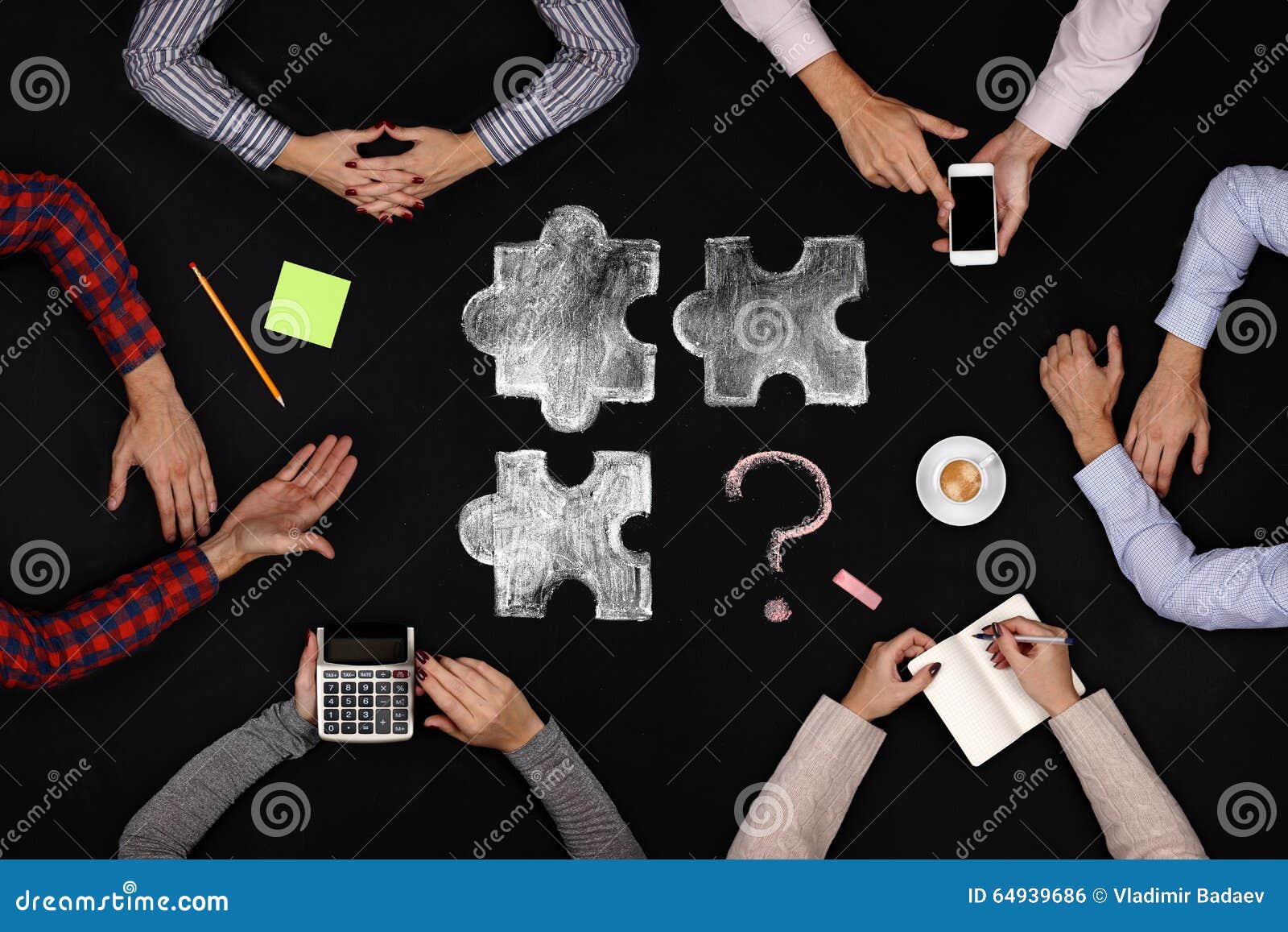Business Analysts Discuss at the Table Stock Photo - Image of ...