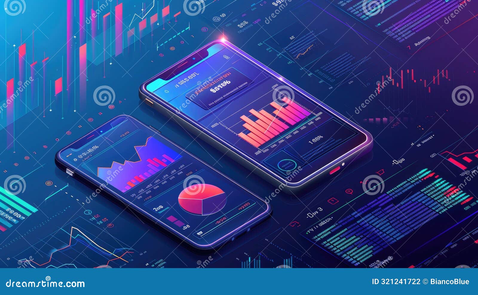 Business Analytics Concept Data Analysis and Financial Statistics ...
