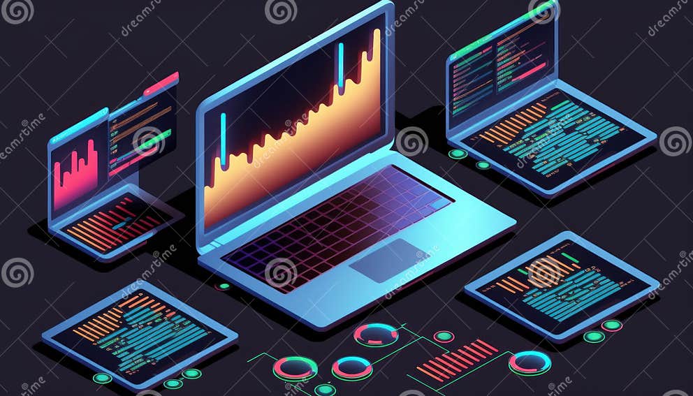 Business Analytics Concept with Metrics & Key Performance Indicators ...