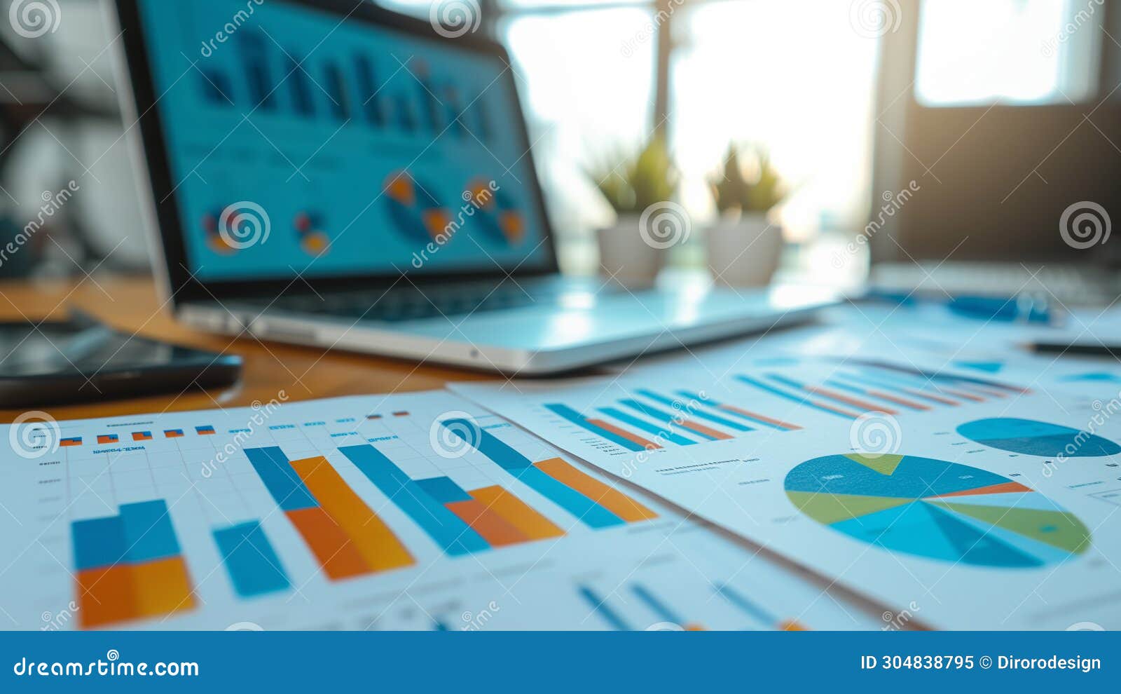 Business Analytics and Data Visualization Stock Image - Image of ...