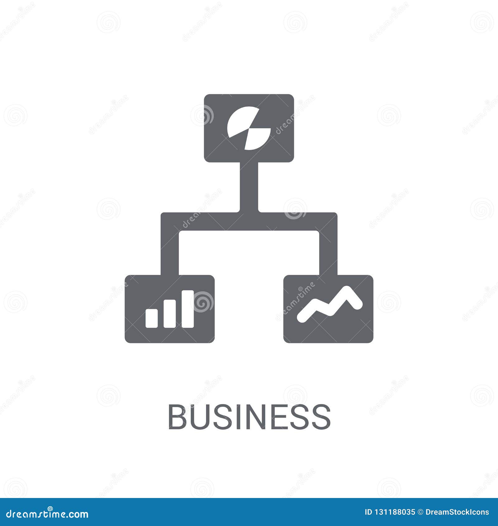 Business Analytics Graphics Icon. Trendy Business Analytics Graphics ...