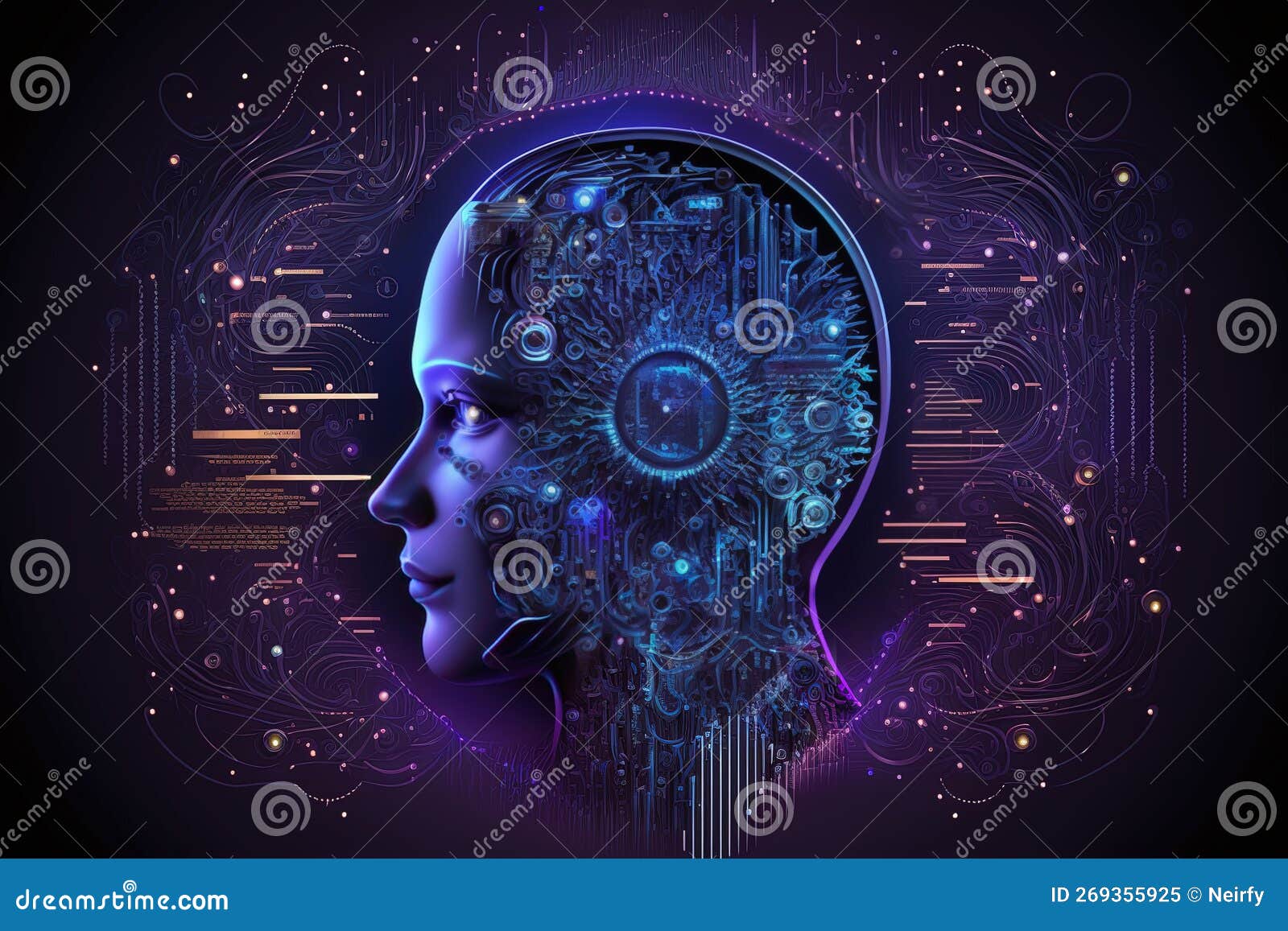 Business Analytics Illustration Stock Image - Image of algorithm ...