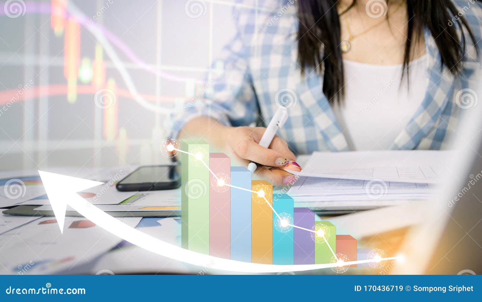 Business Analyze Graphs with the Technology Development Pointing Graph ...
