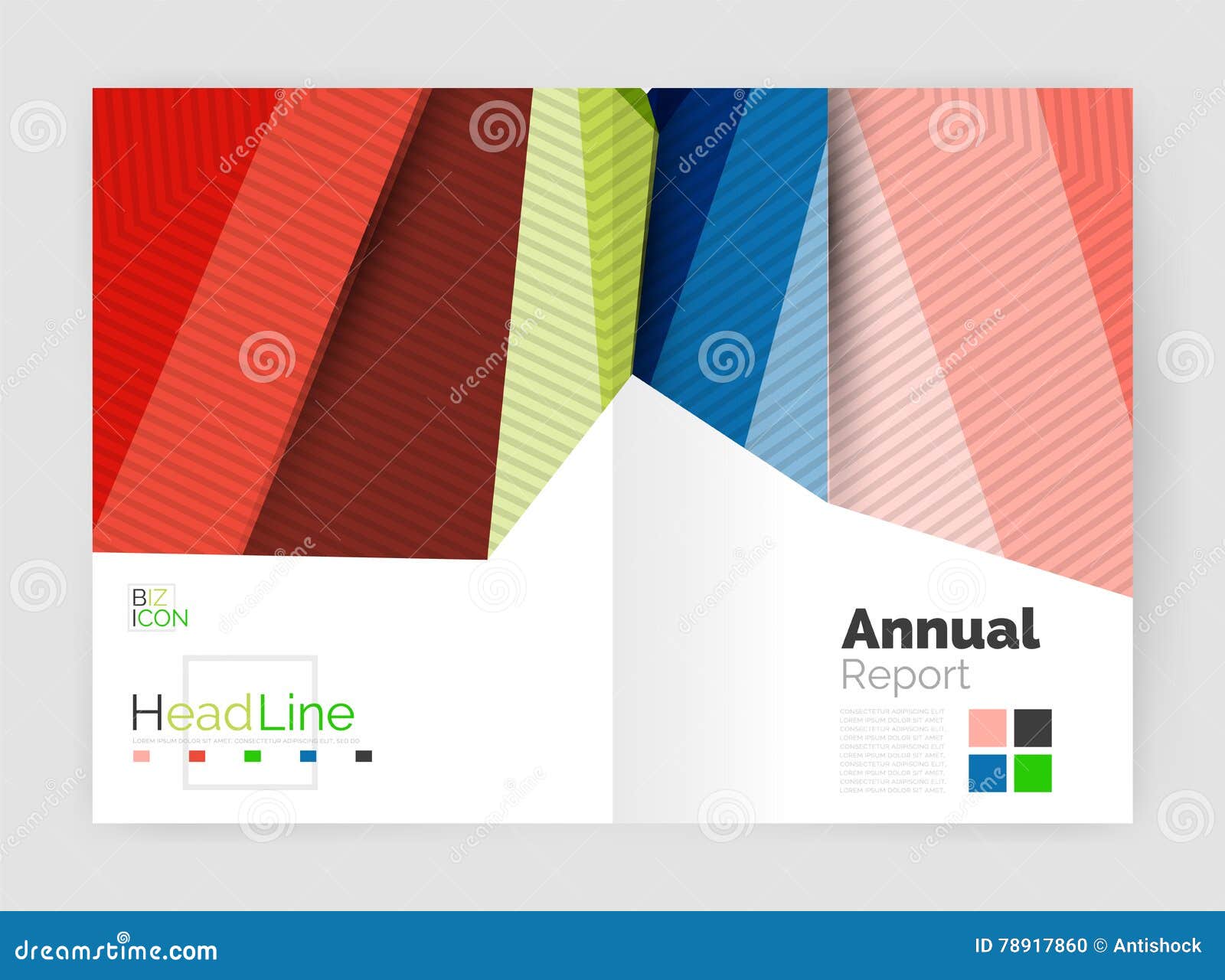 Business Annual Report Abstract Backgrounds Stock Vector - Illustration ...