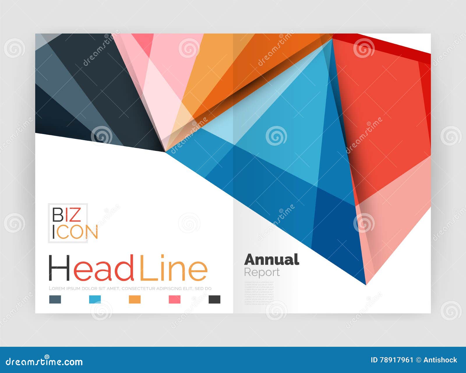 Business Annual Report Abstract Backgrounds Stock Vector - Illustration ...