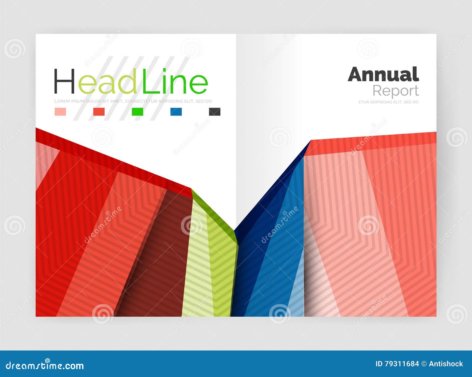 Business Annual Report Abstract Backgrounds Stock Vector - Illustration ...