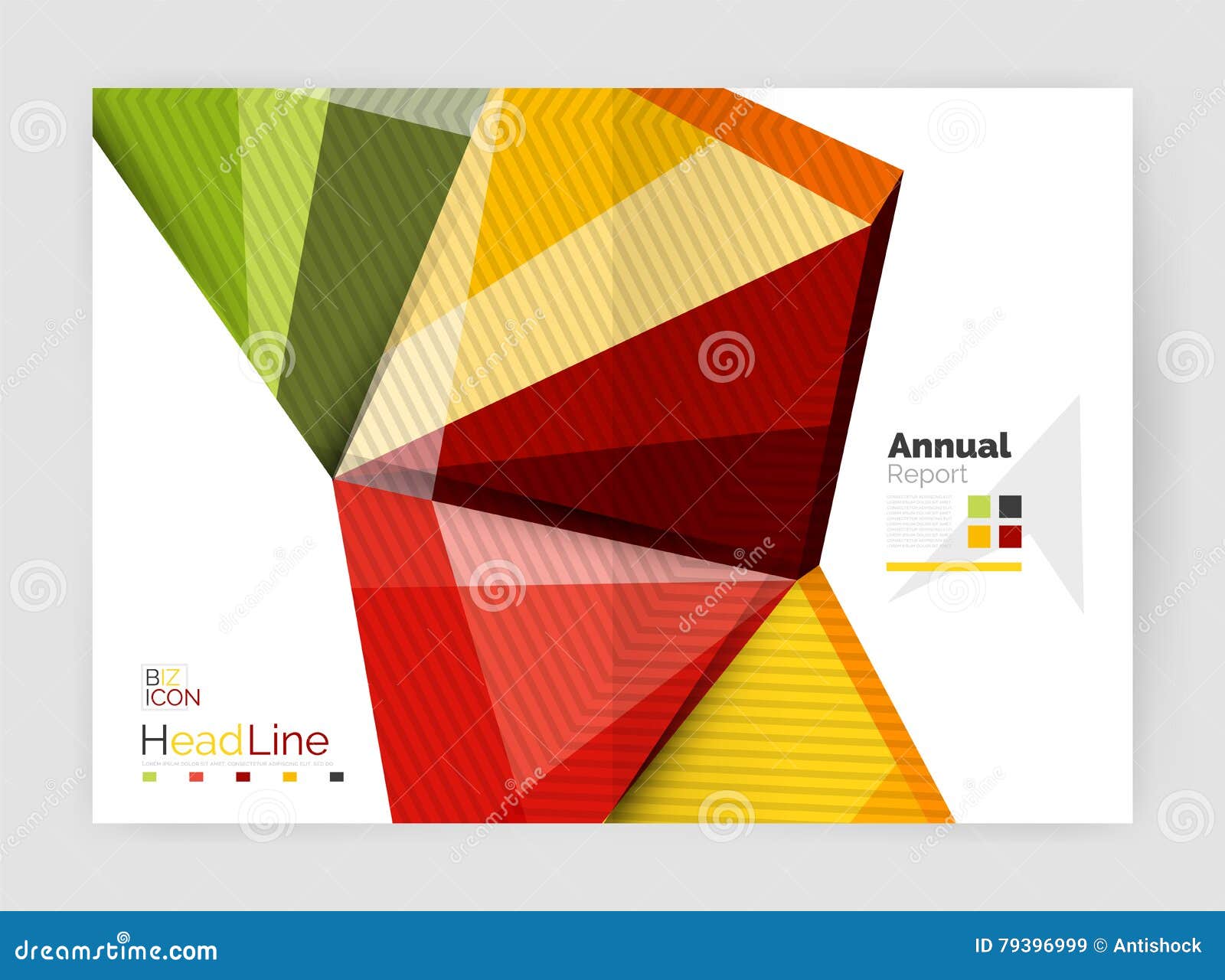 Business Annual Report Abstract Backgrounds Stock Vector - Illustration ...