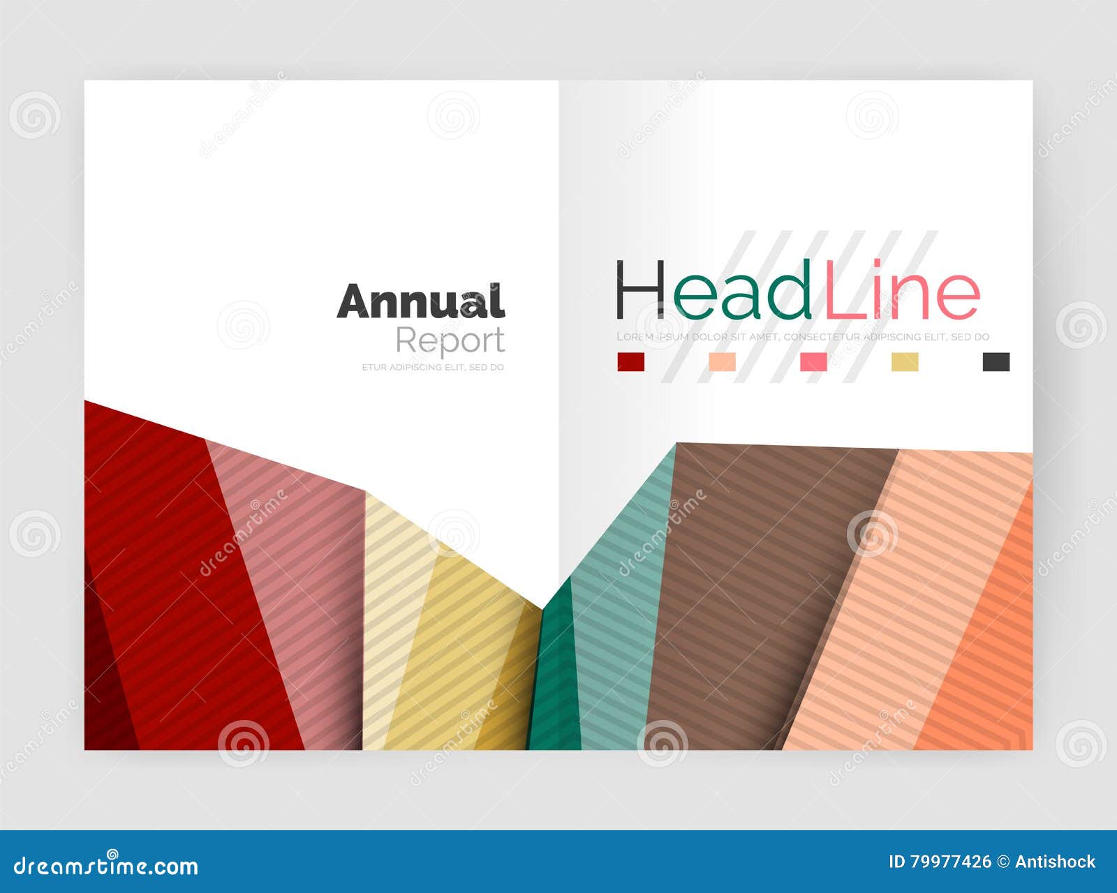 Business Annual Report Abstract Backgrounds Stock Vector - Illustration ...