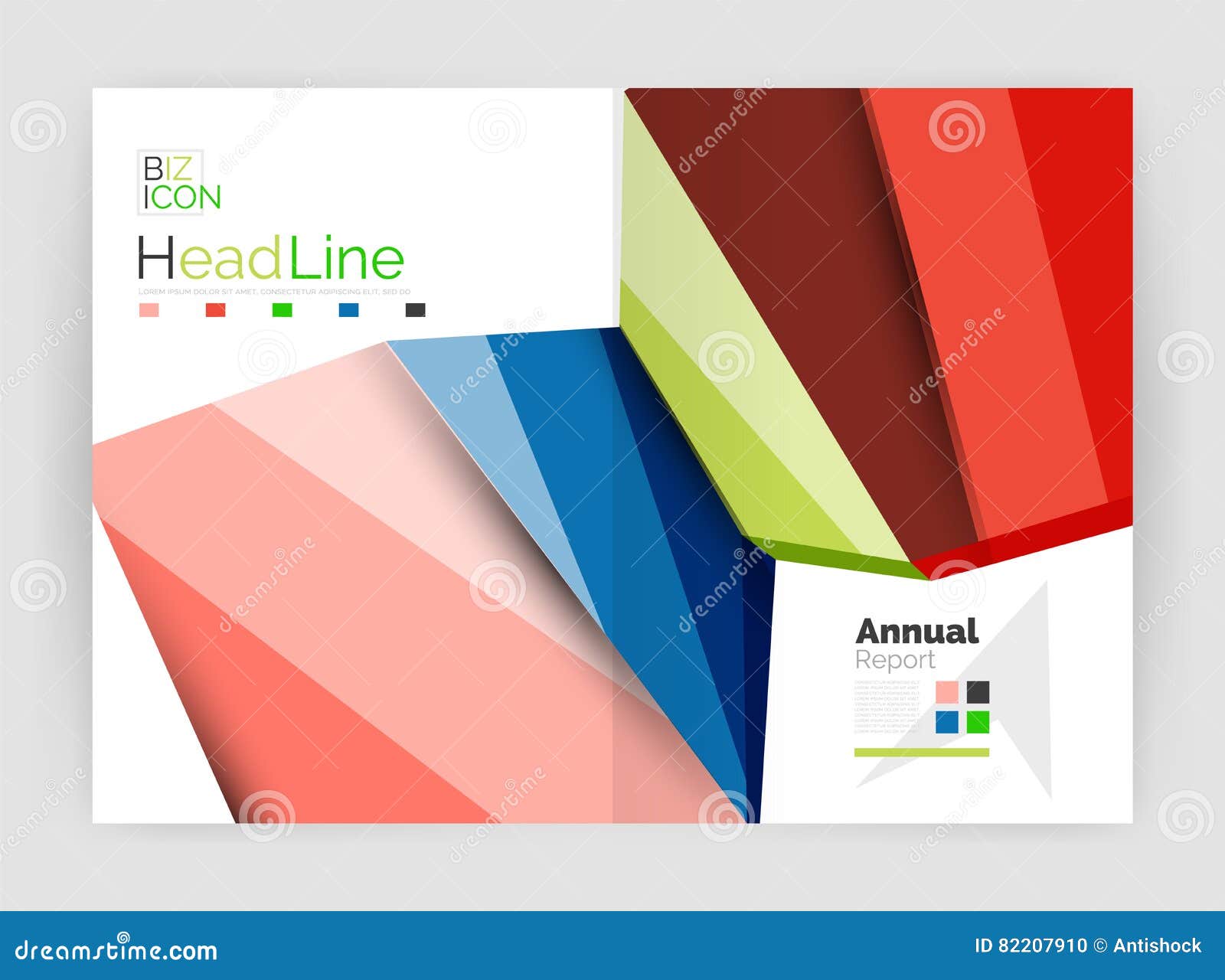 Business Annual Report Abstract Backgrounds Stock Vector - Illustration ...