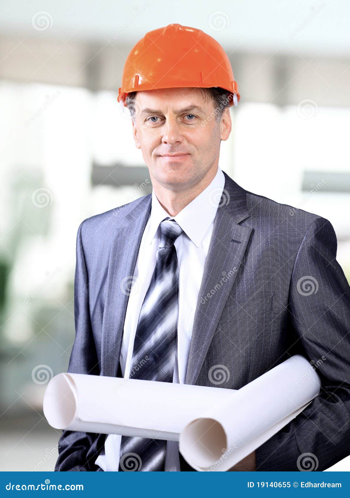 Business Architect at Construction Stock Image - Image of architect ...