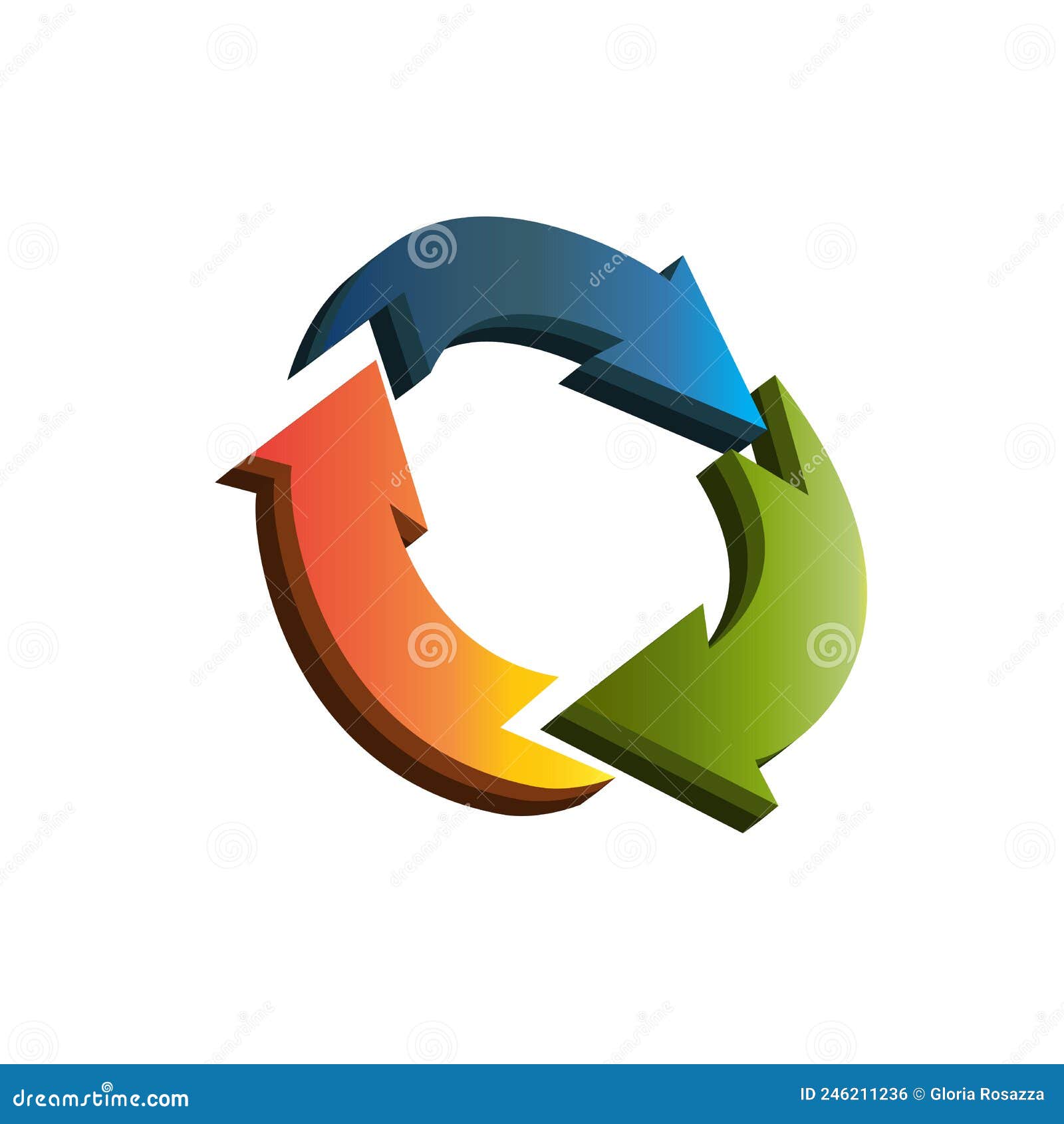 Business Arrows Info-graph Icon Logo Vector Stock Vector - Illustration ...