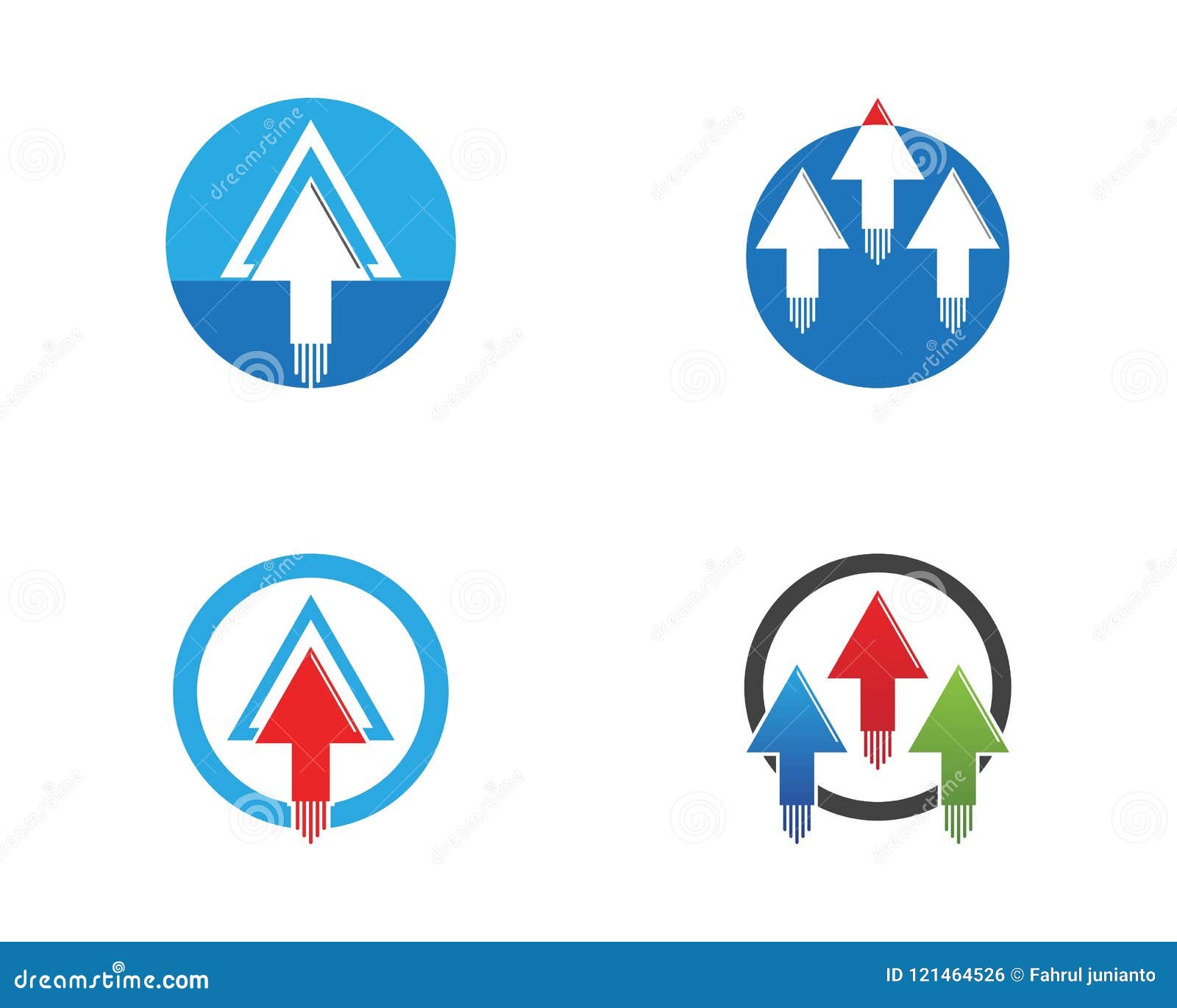 Business Arrows Logo Template Stock Vector - Illustration of exact ...