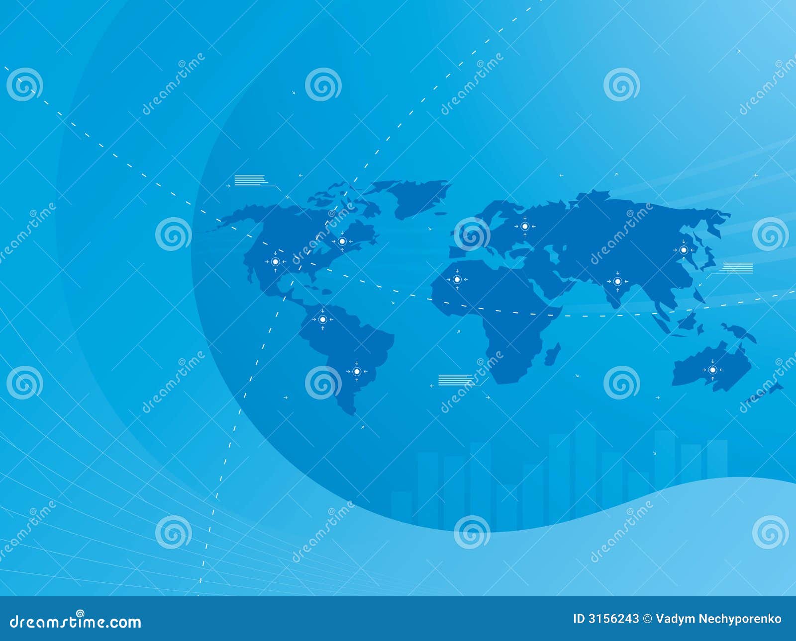 Business background stock vector. Illustration of abstract - 3156243