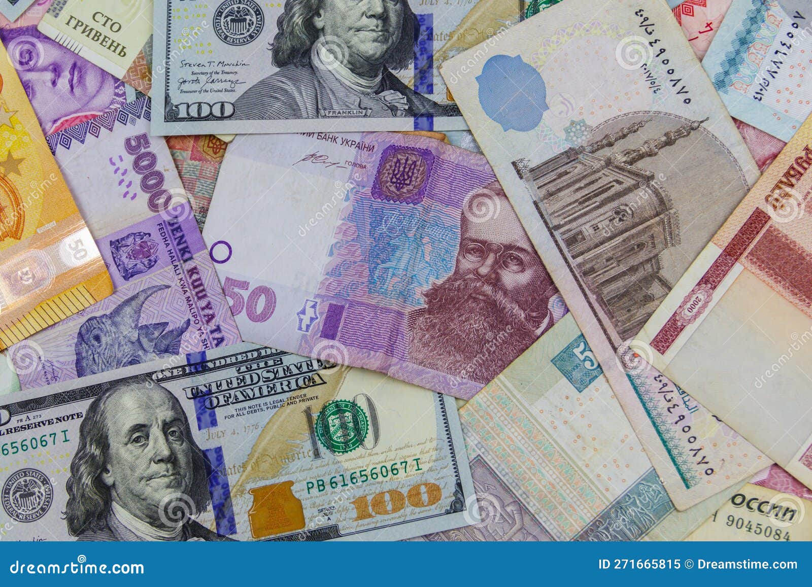 Business Background of Currencies from Different Countries Stock Image ...
